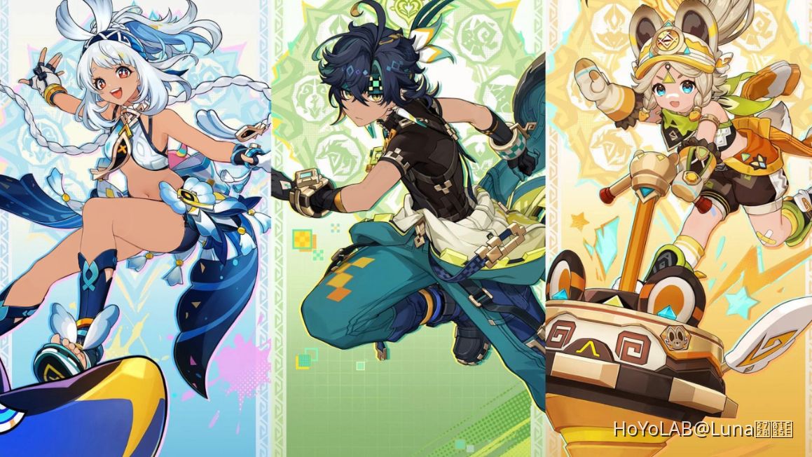 Changed Mualani, Kinich and Kachinas Skin-tone a little bit Genshin ...