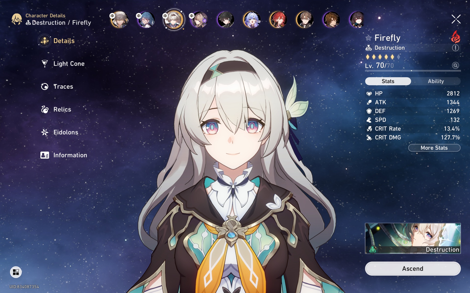 Small update of firefly build Honkai: Star Rail | HoYoLAB