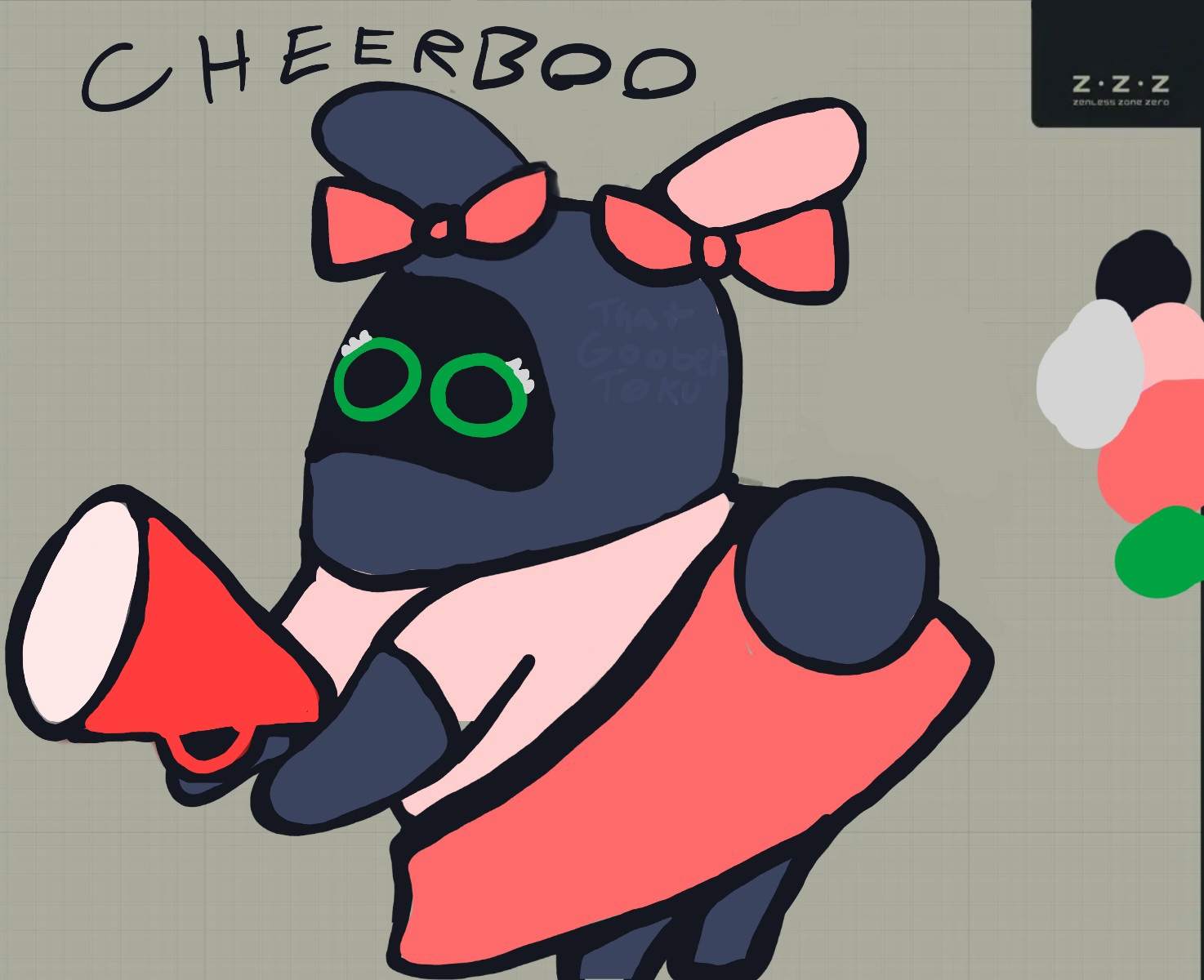 Cheerboo DIY BANGBOO SUBMITION Zenless Zone Zero | HoYoLAB