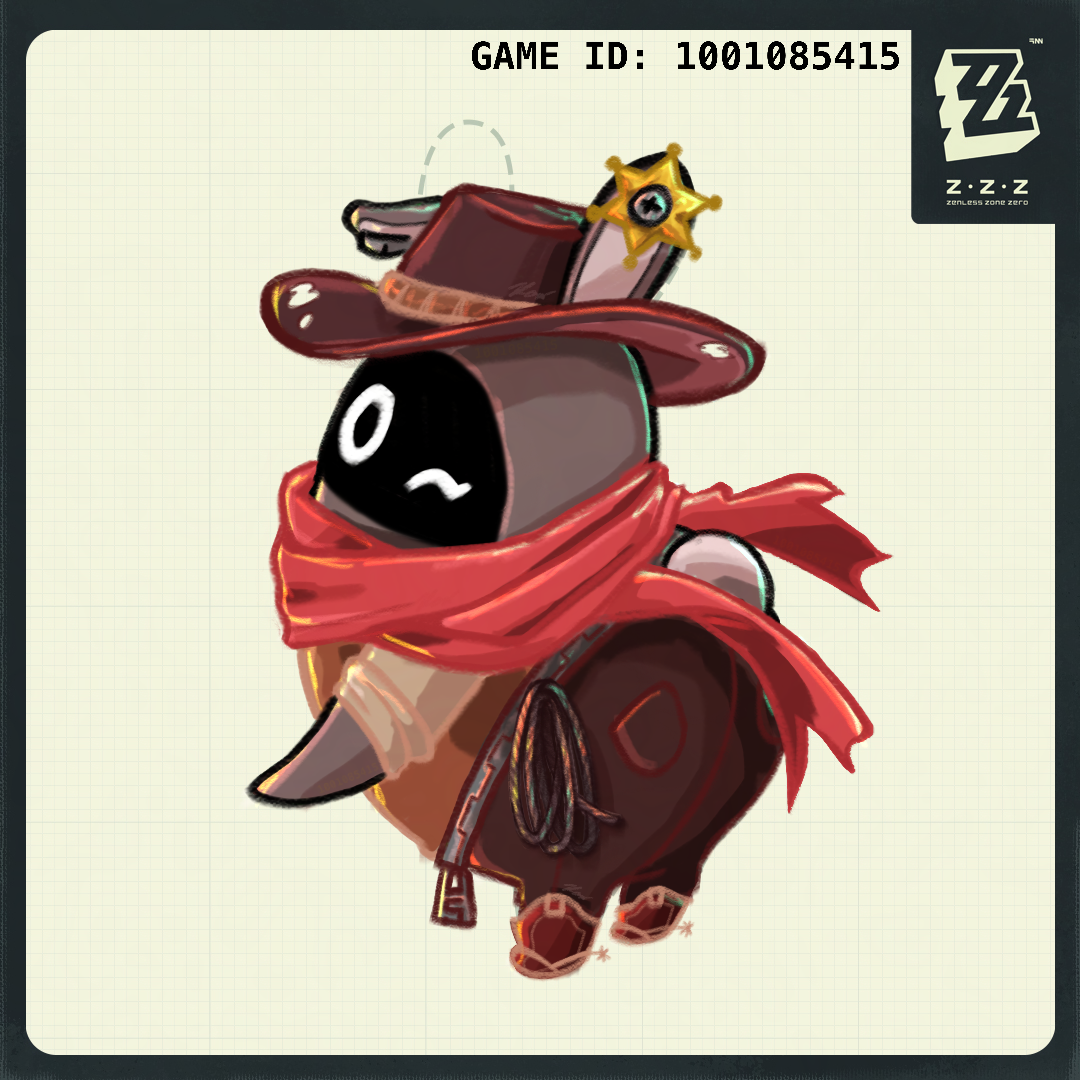 Sheriffboo (DIY Bangboo Contest) Zenless Zone Zero | HoYoLAB