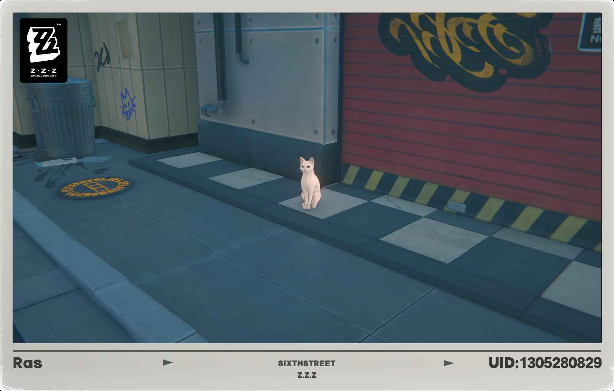 kucing di samping arcade Zenless Zone Zero | HoYoLAB