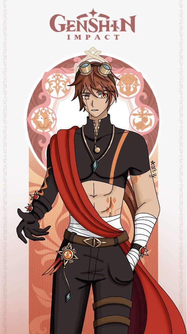 My Pyro OC (Genshin Impact) Genshin Impact | HoYoLAB