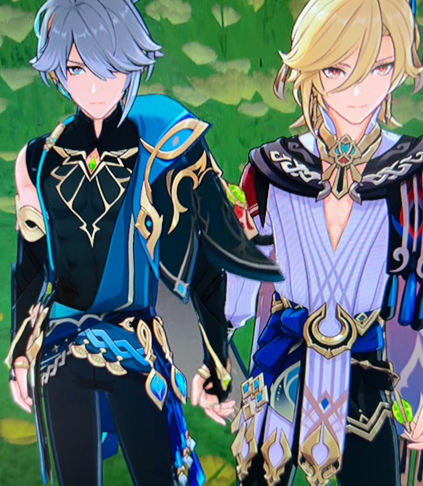 Holding hands 💚 Genshin Impact | HoYoLAB