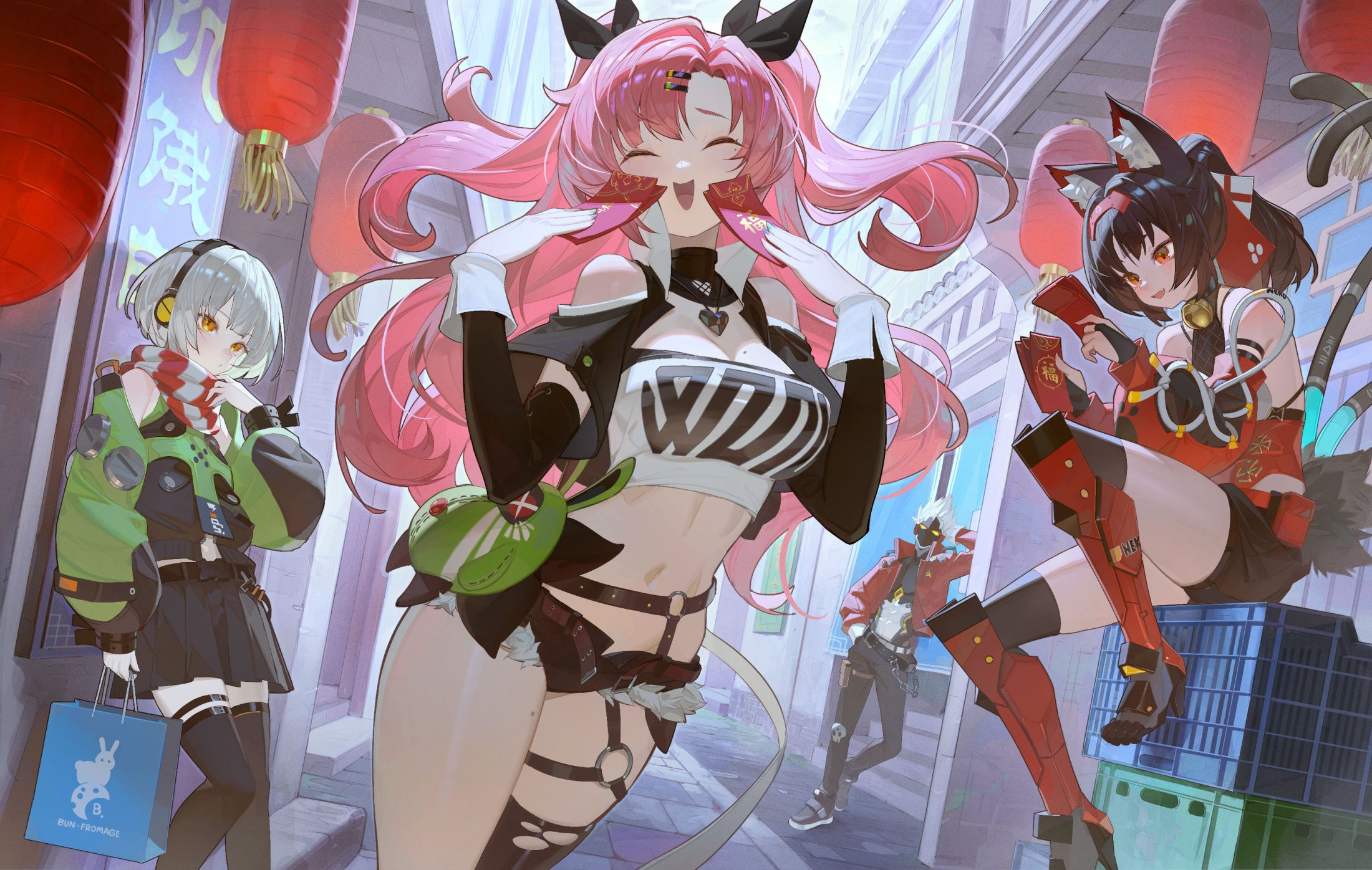 Cunning hares wallpaper Zenless Zone Zero | HoYoLAB