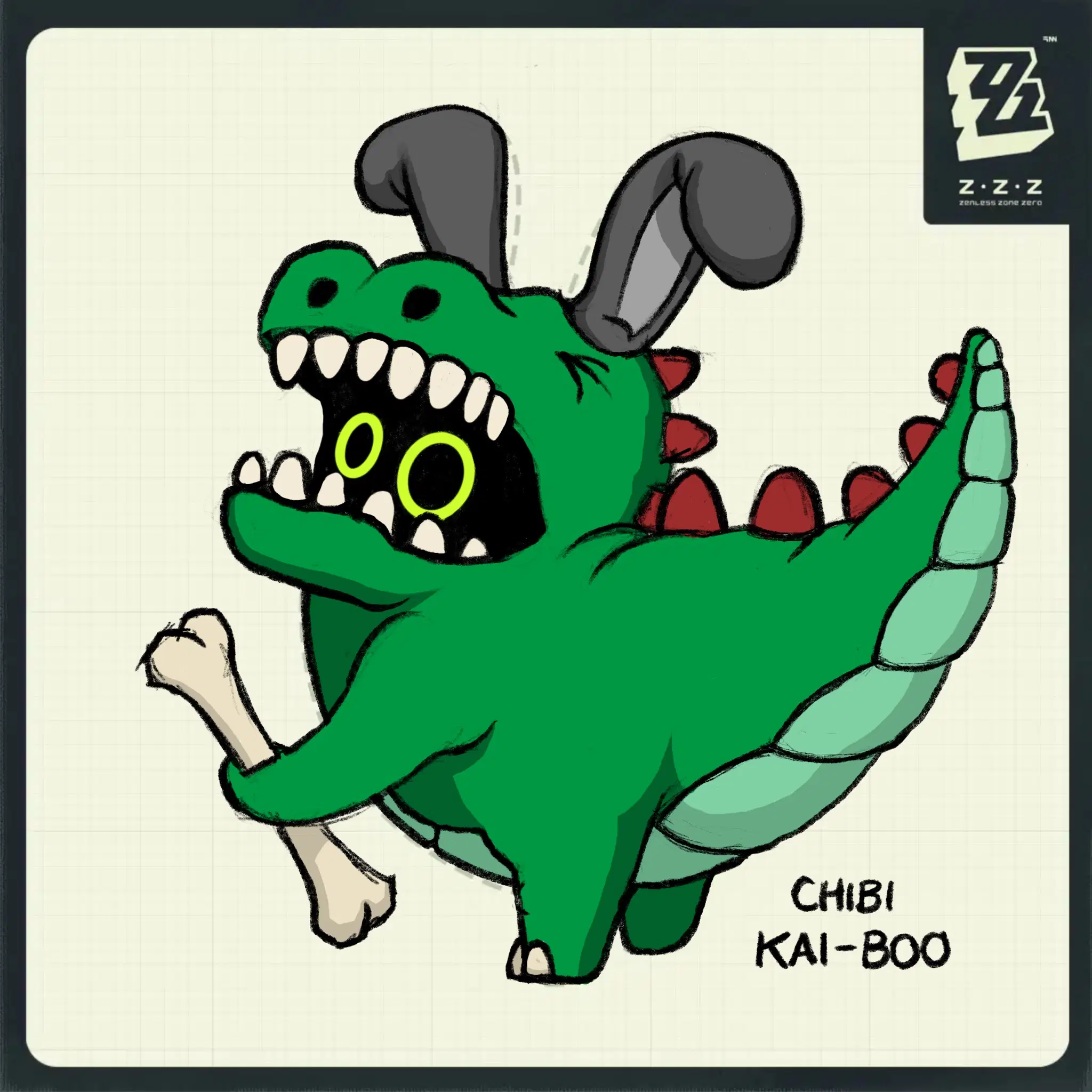 My first DIY Bangboo attempt - Chibi Kai-boo Zenless Zone Zero | HoYoLAB