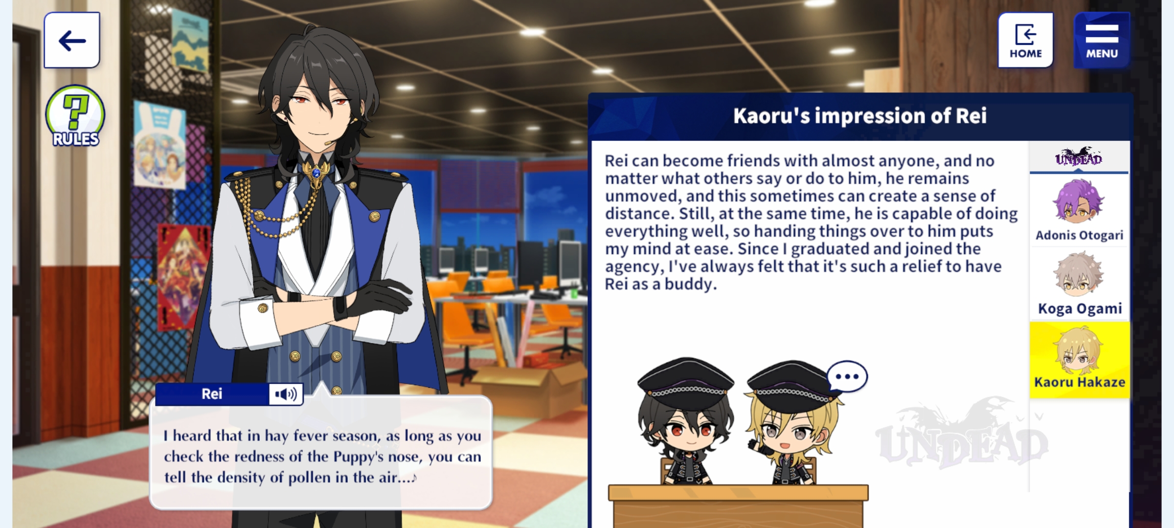 I just... come back to ENmus and did some mission and read this... how ...