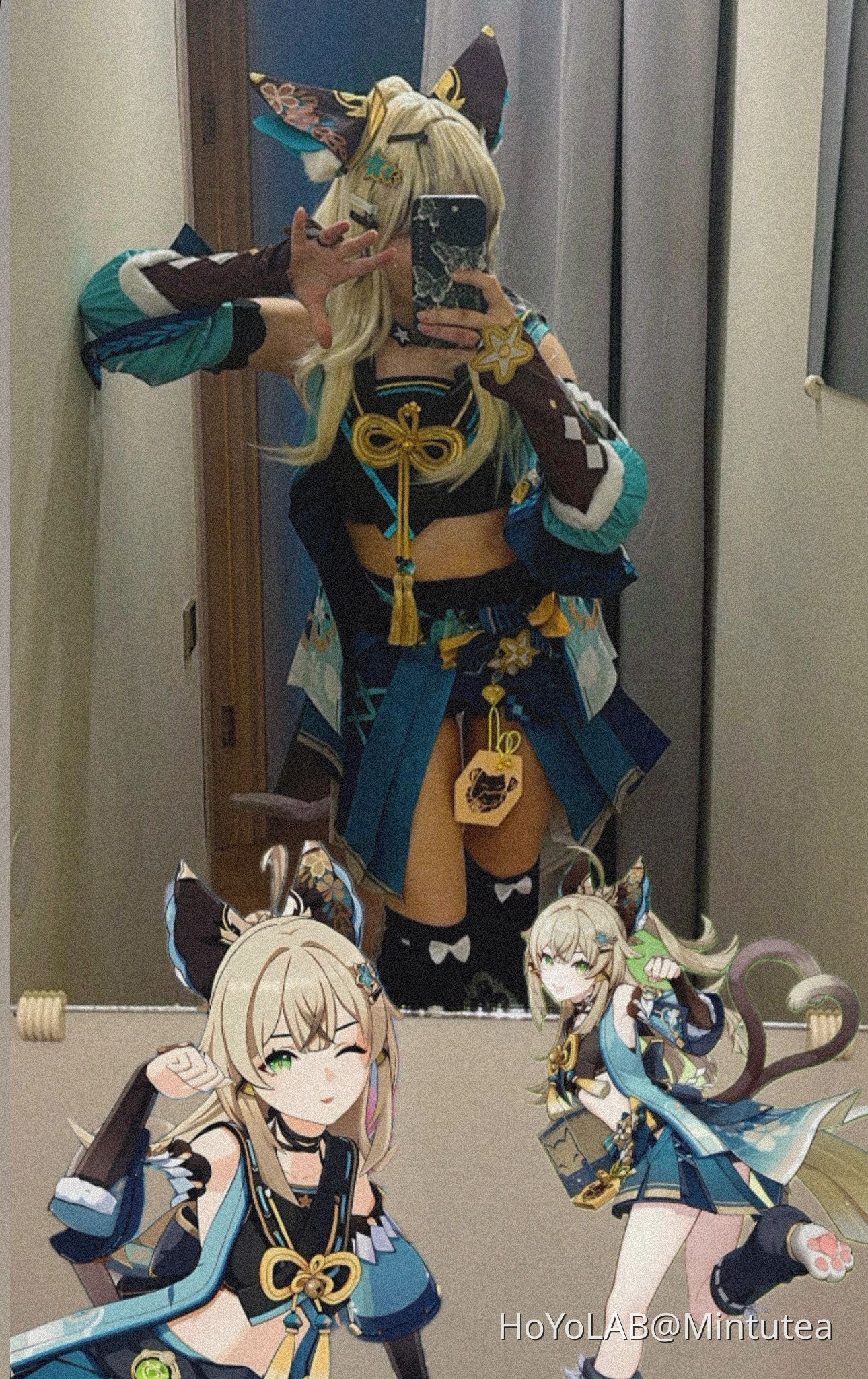 quick cosplay try-on Genshin Impact | HoYoLAB