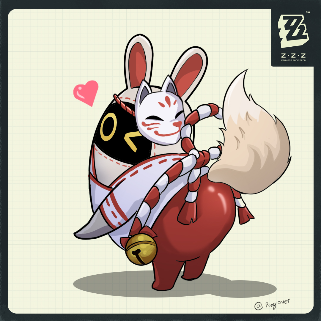 Kitsune bangboo Zenless Zone Zero | HoYoLAB