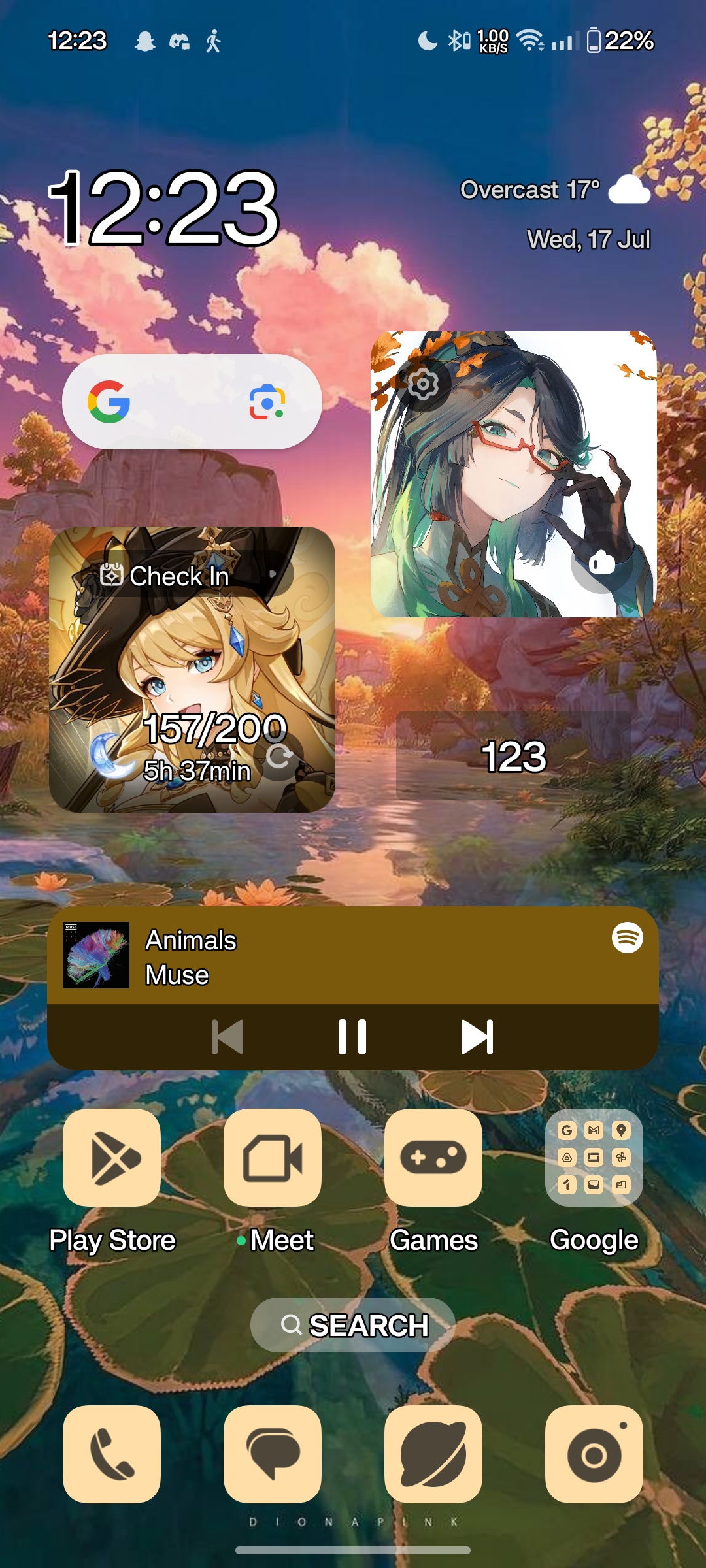 How do y'all like my phone theme? Genshin Impact | HoYoLAB