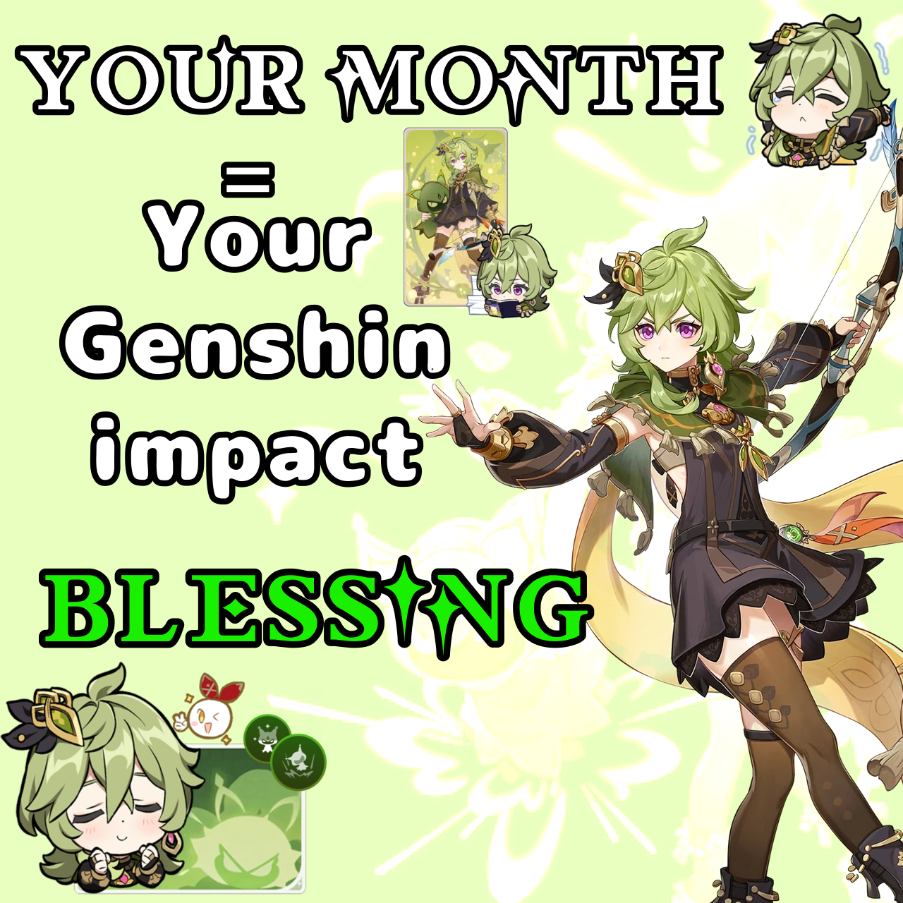 Your month, your Genshin blessing🫶 Genshin Impact | HoYoLAB