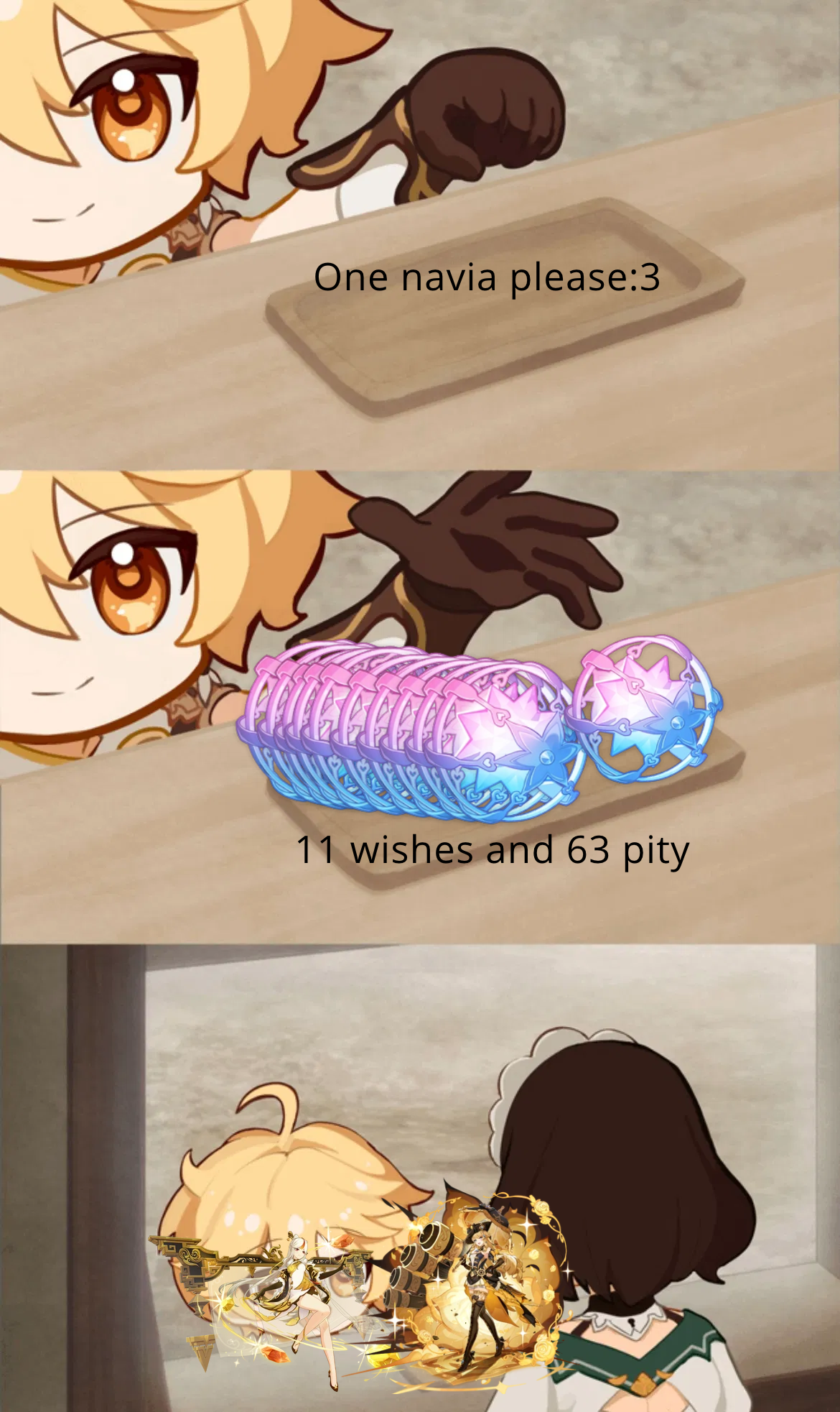 My navia pulls Genshin Impact | HoYoLAB