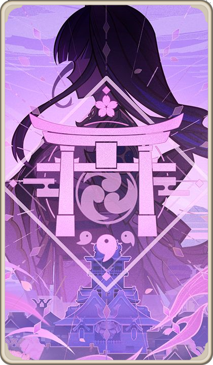 Raiden Shogun badge post Genshin Impact | HoYoLAB