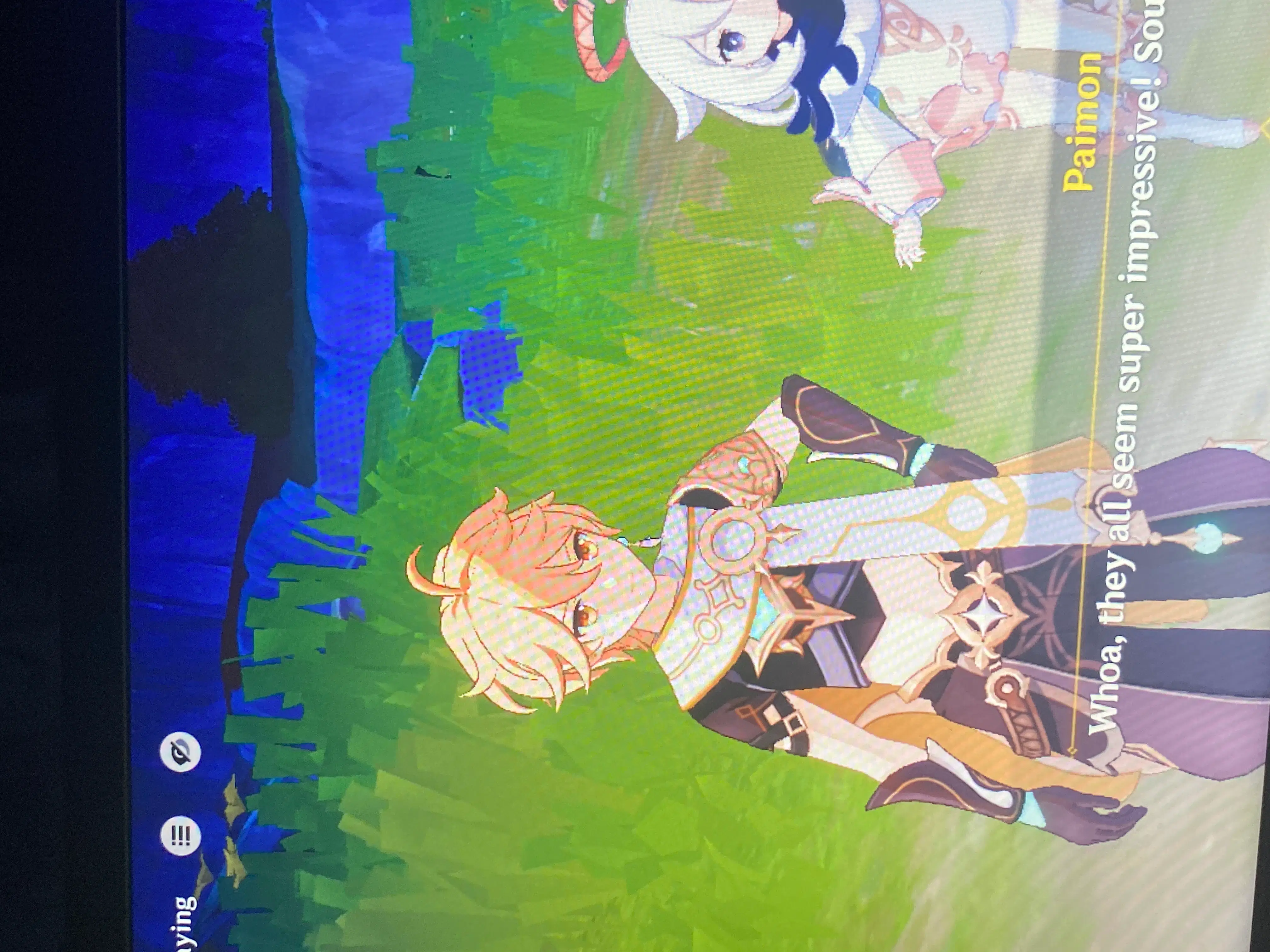 Aether standing lik an icon Genshin Impact | HoYoLAB