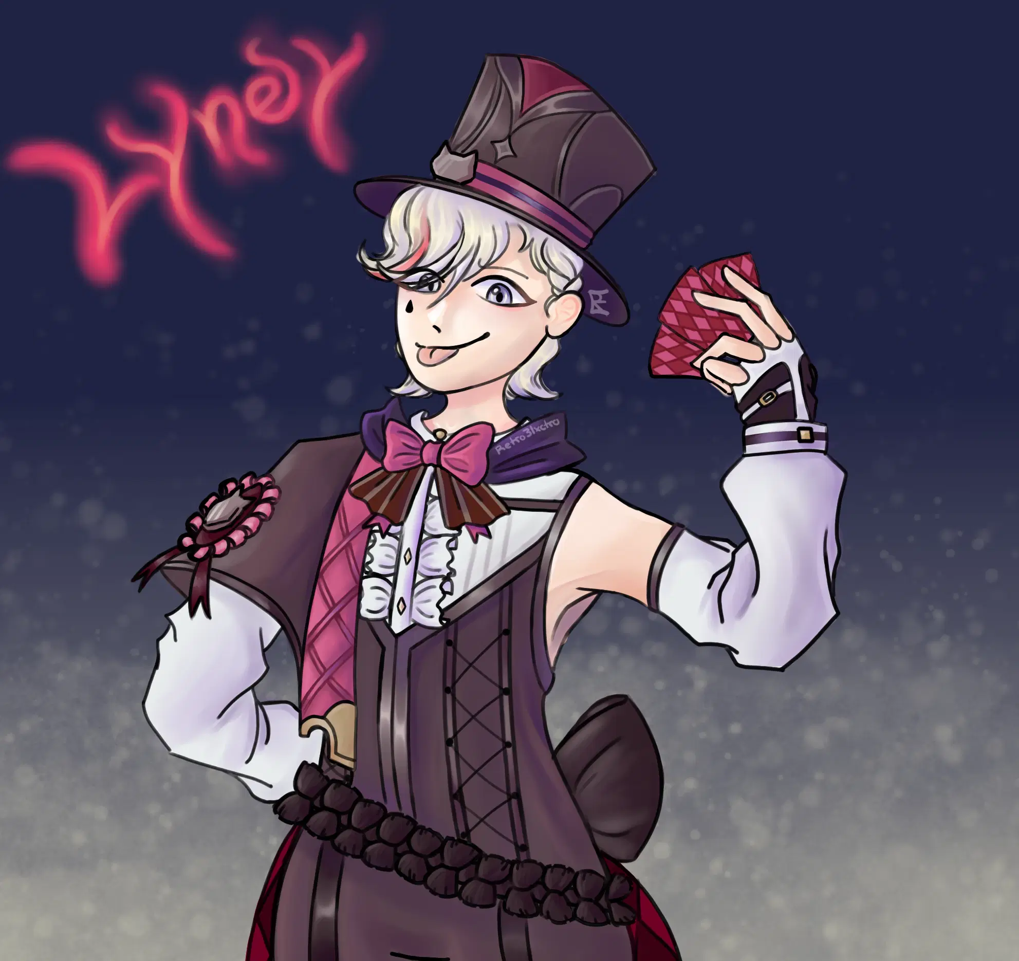 Lyney Fanart!!! Genshin Impact | HoYoLAB