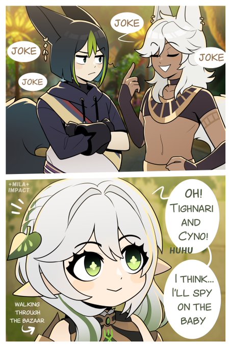 Para fans de Tignari x Cyno Genshin Impact | HoYoLAB