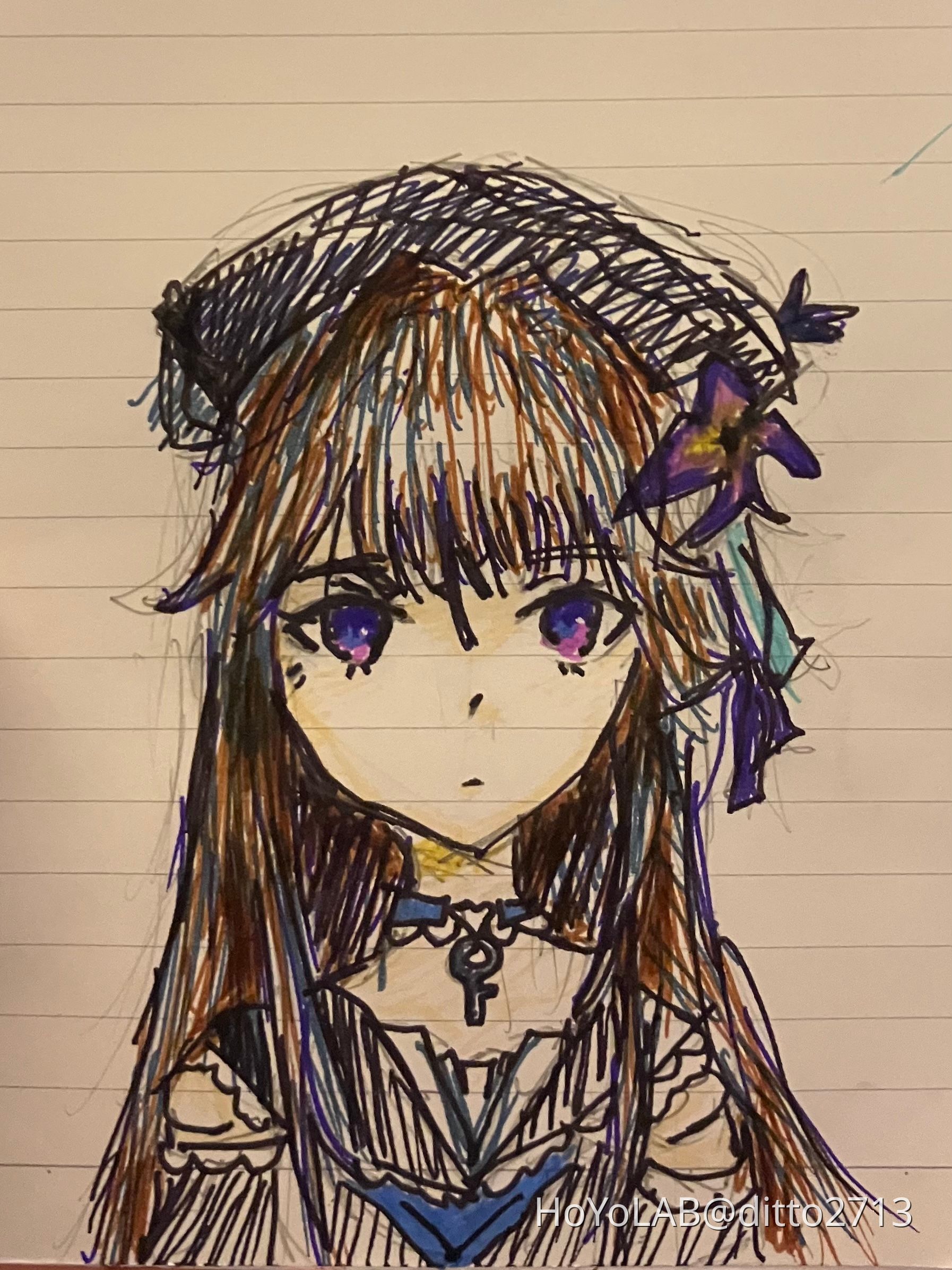 herta, geppie and luocha doodles from today Honkai: Star Rail | HoYoLAB