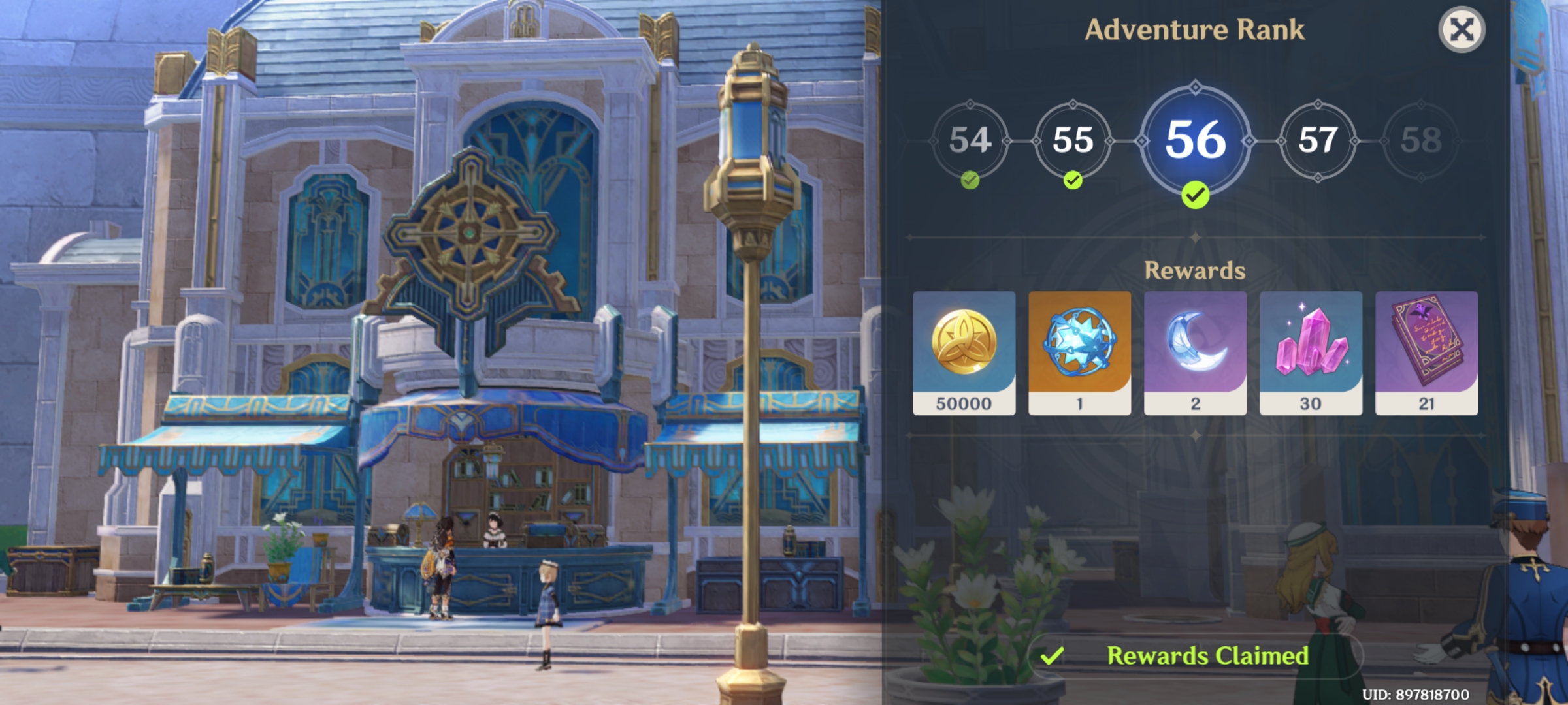 finally AR56 😭🫠 it took soooo long. Genshin Impact | HoYoLAB