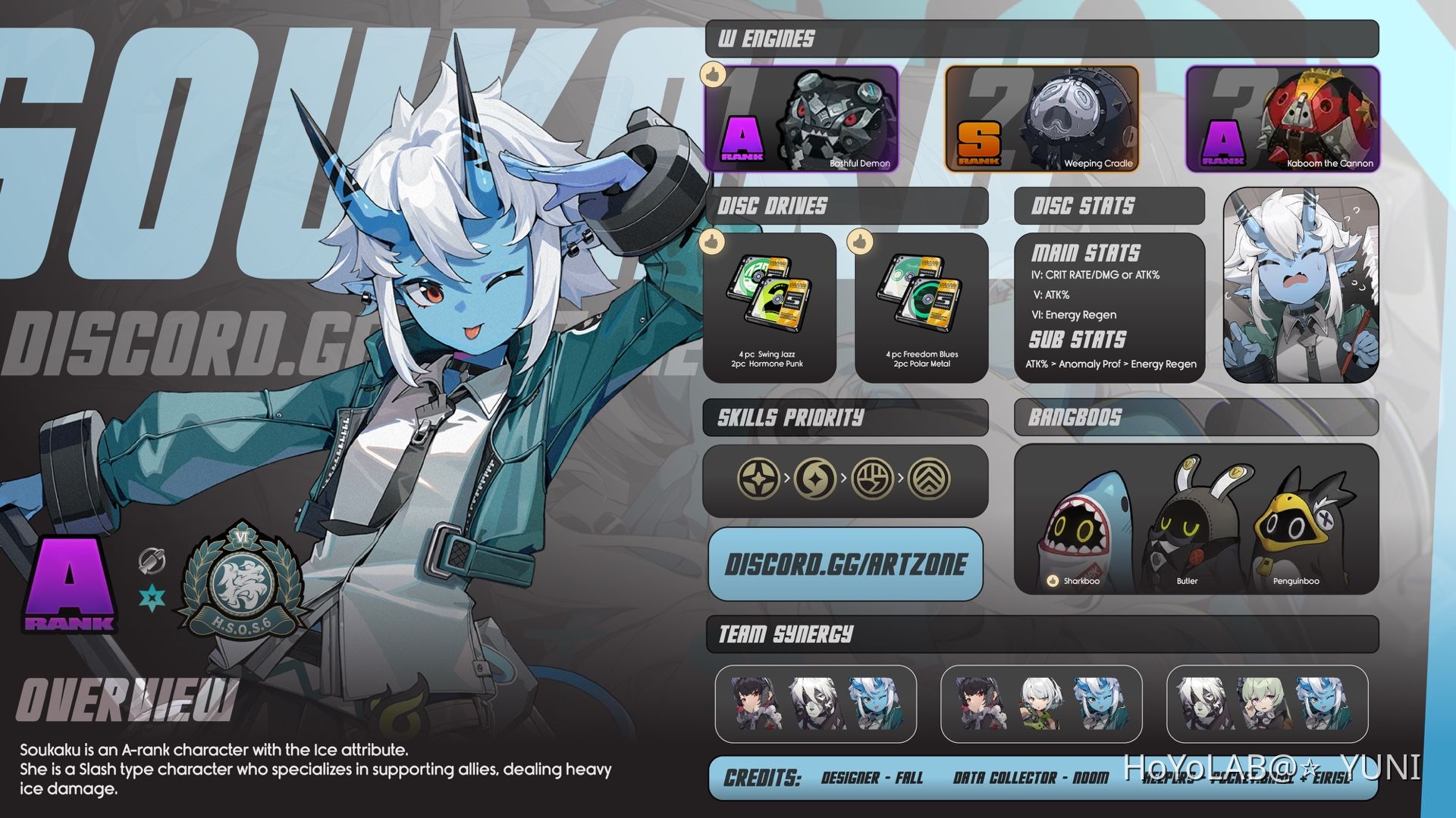 ️ Soukaku Build 🧊 Zenless Zone Zero | HoYoLAB