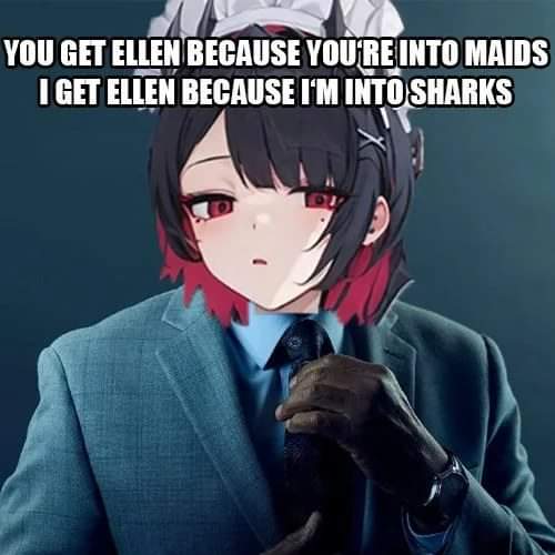 Ellen the shark maid post Zenless Zone Zero | HoYoLAB
