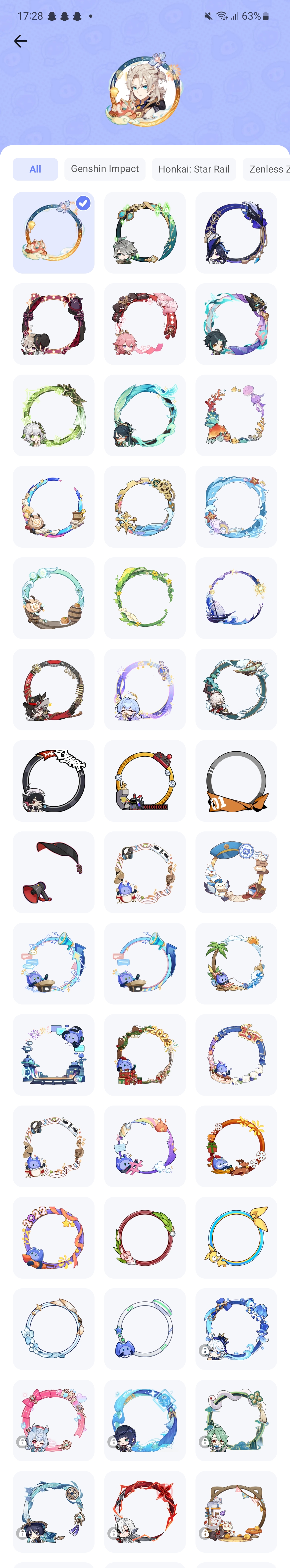 Avatar Frames Genshin Impact | HoYoLAB