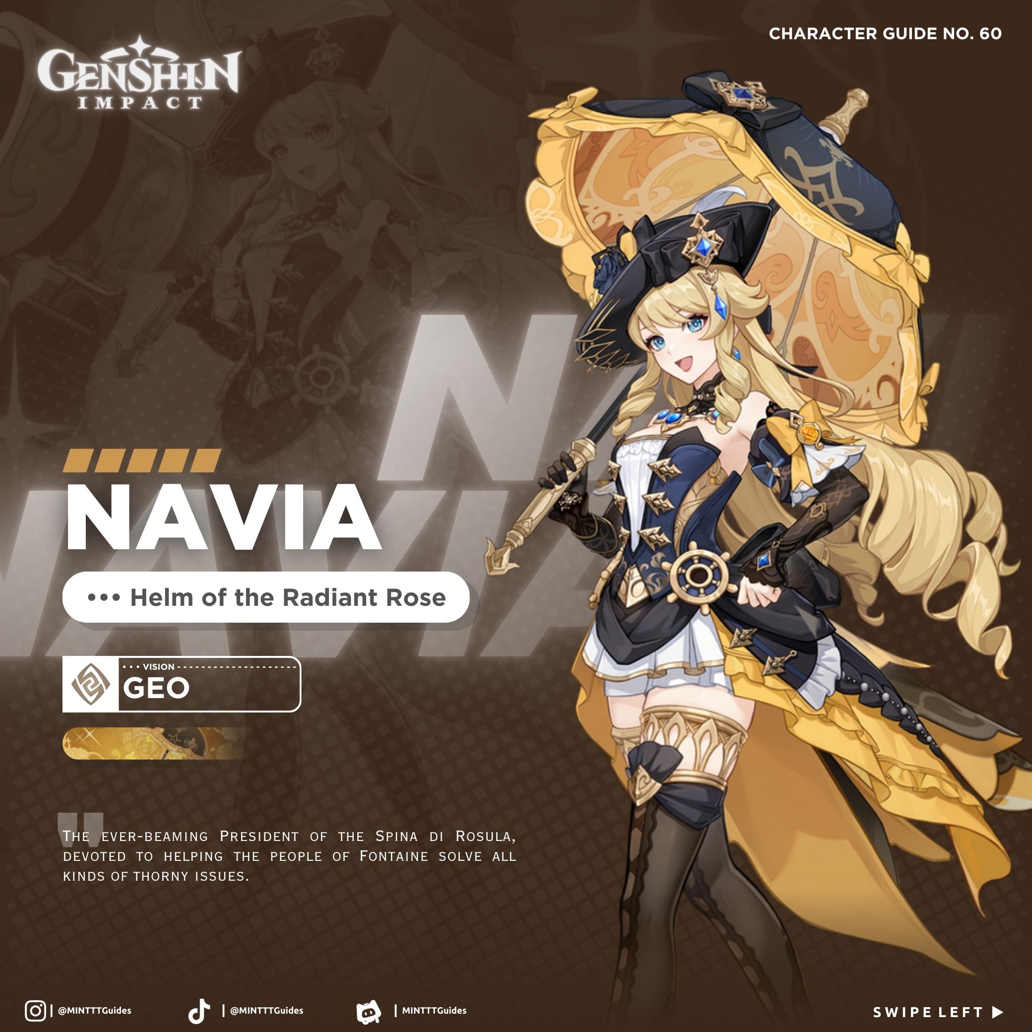 NAVIA - BUILD GUIDE (V4.8) | GENSHIN IMPACT Genshin Impact | HoYoLAB