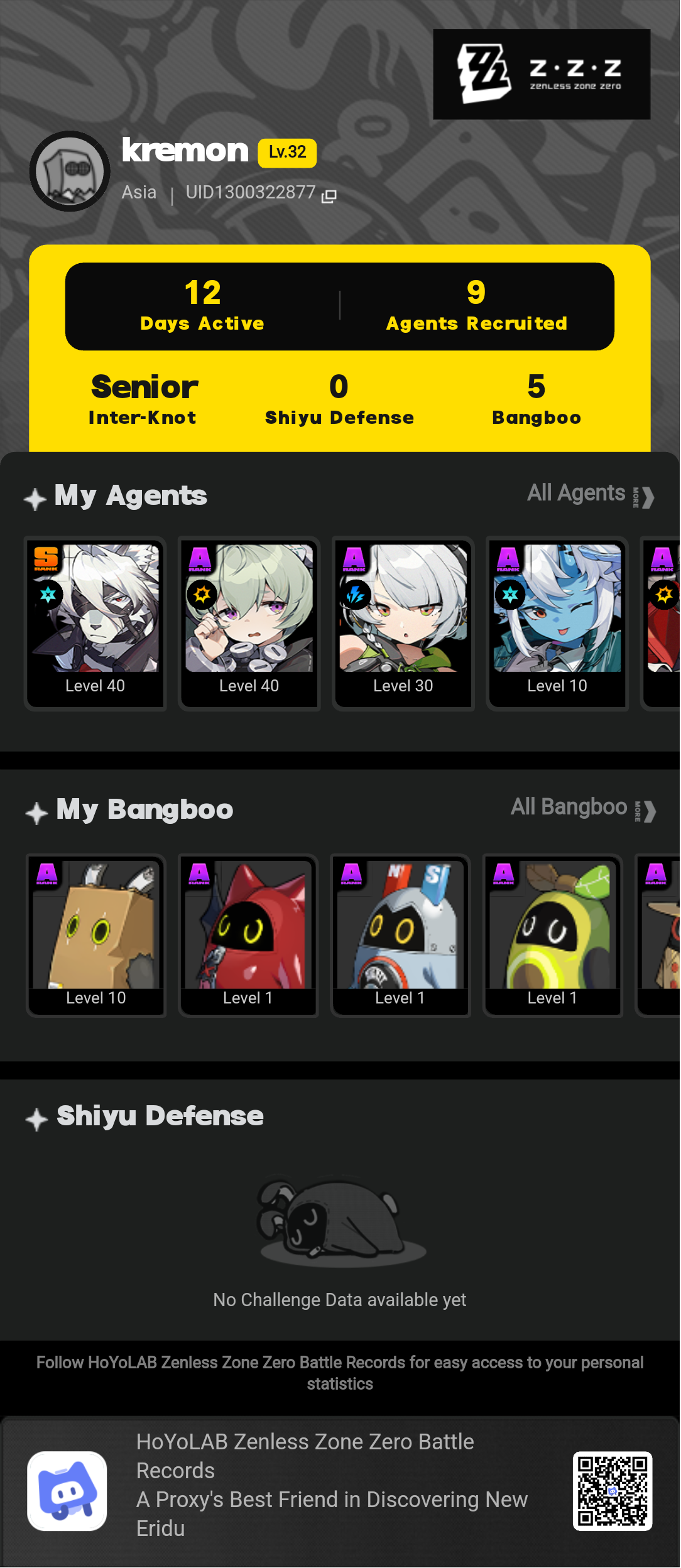 anyone wants to play together add me! Zenless Zone Zero | HoYoLAB