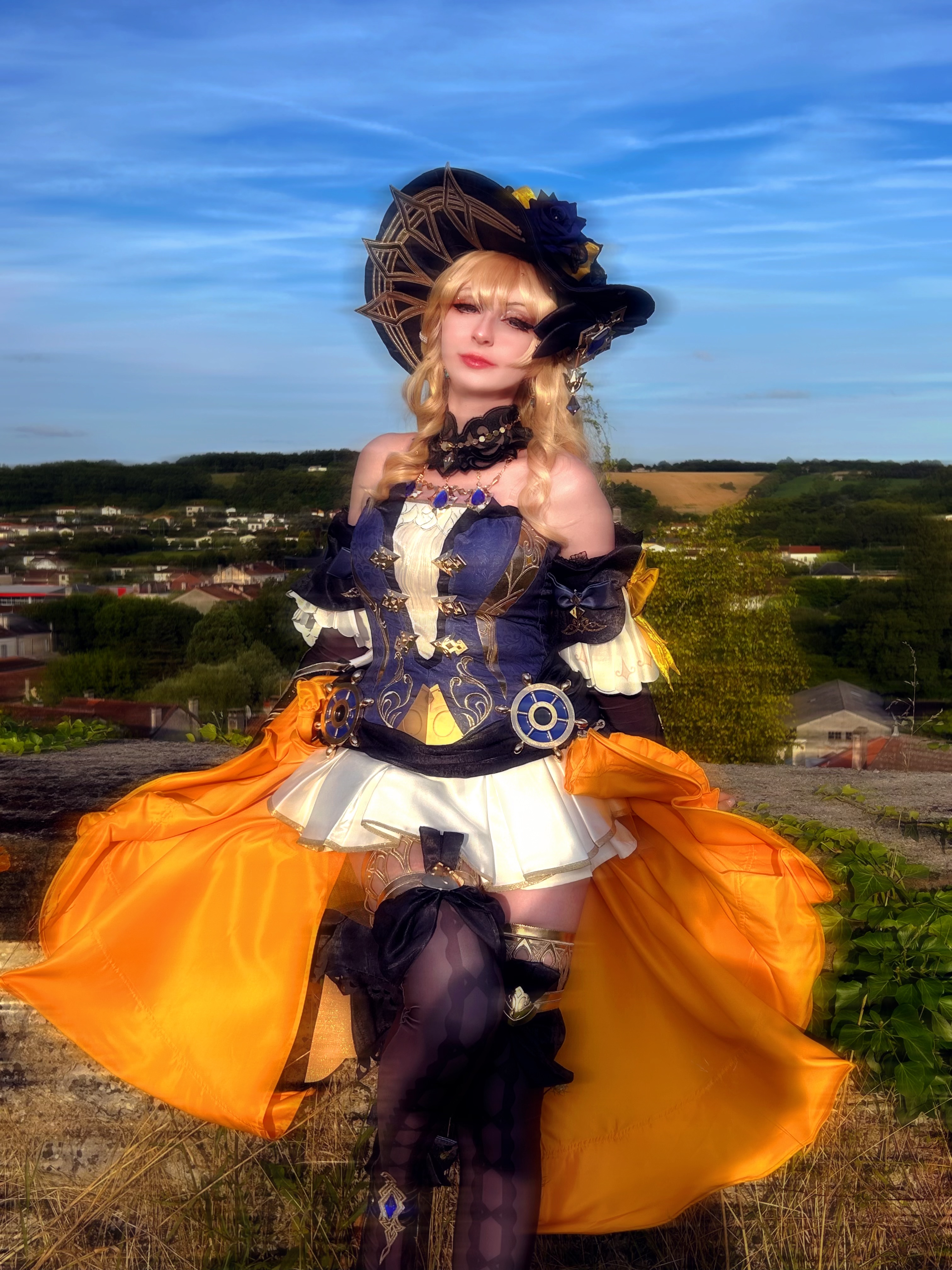 🧡 Ma Navia pour l’Event Teyvat Summer Fairy Tale 🧡🇫🇷 Genshin Impact ...