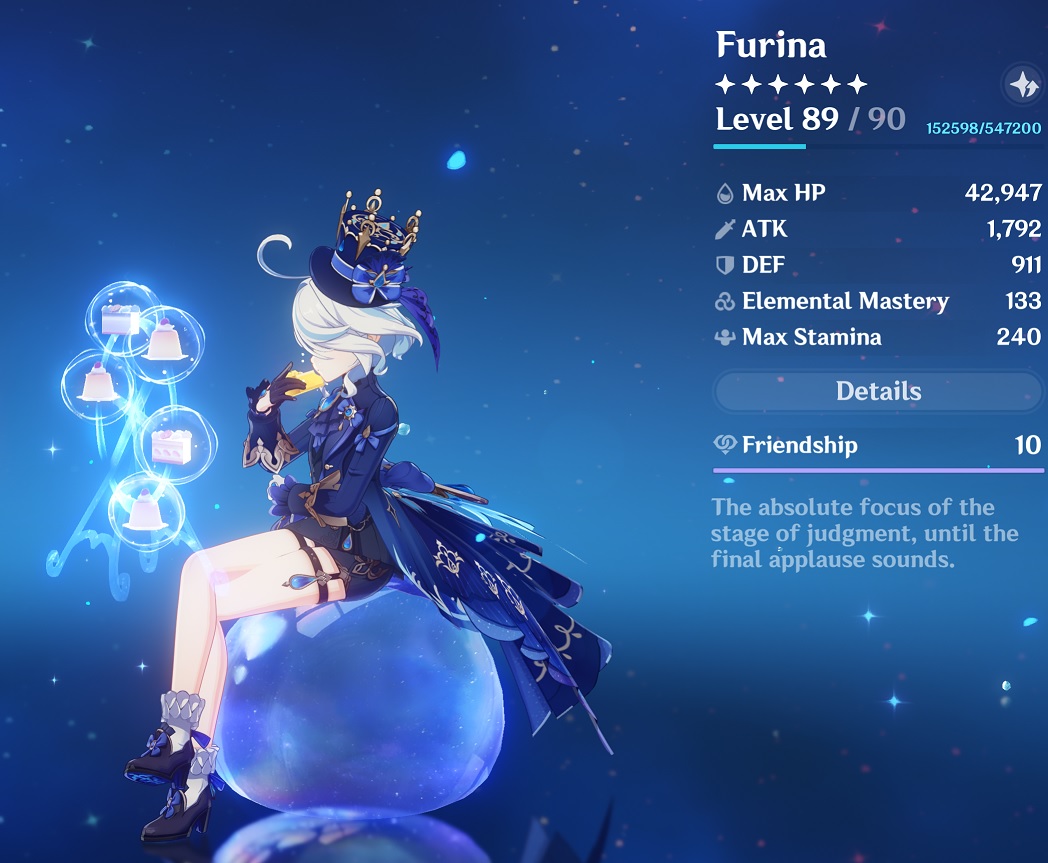 Looking at level 89 Genshin Impact | HoYoLAB