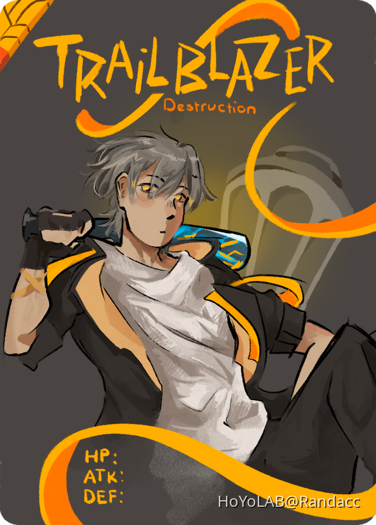 Making hsr character cards day-1 (caelus destruction) Honkai: Star Rail ...