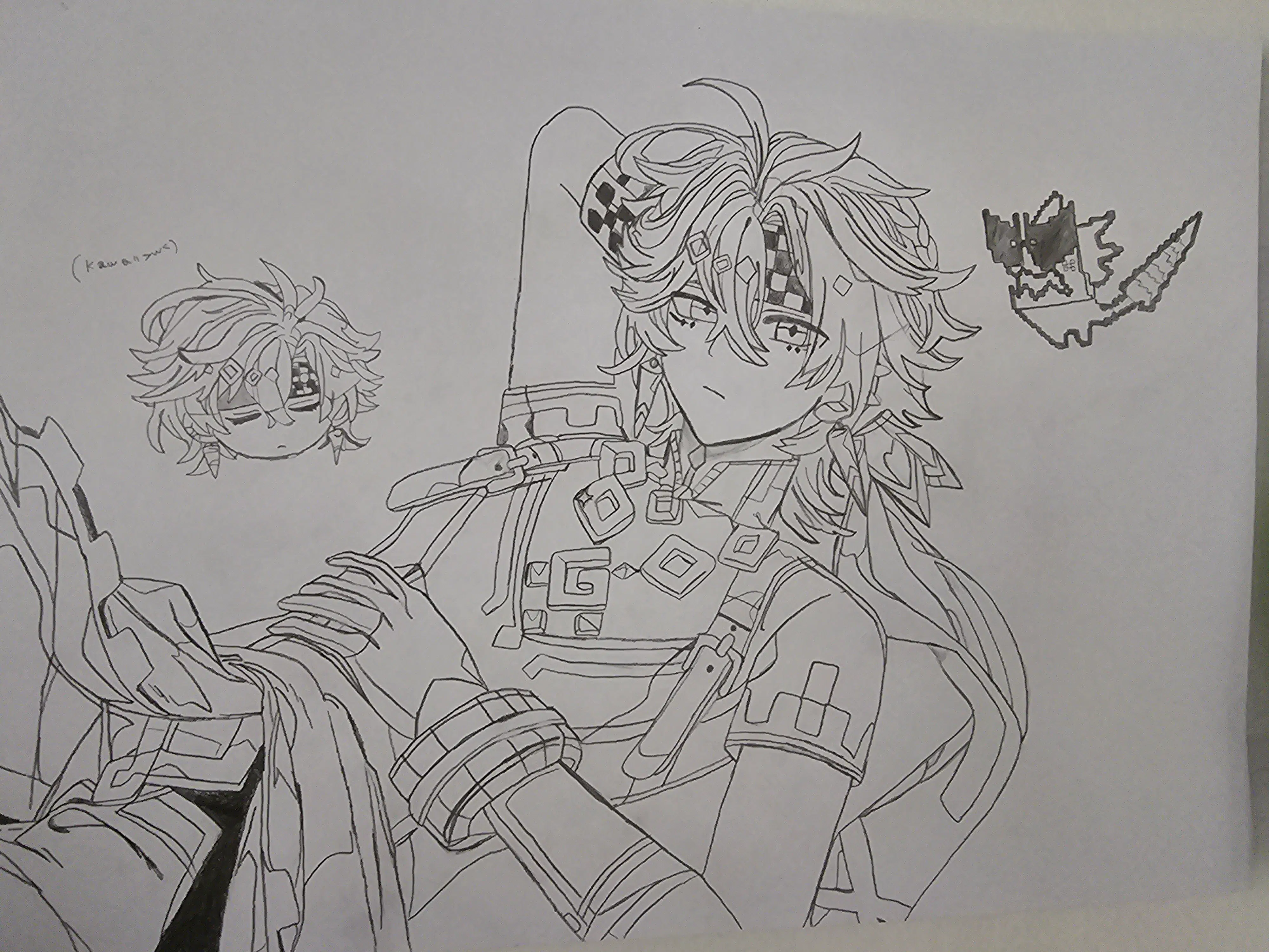just a lil Kinich draw cuz i luv him