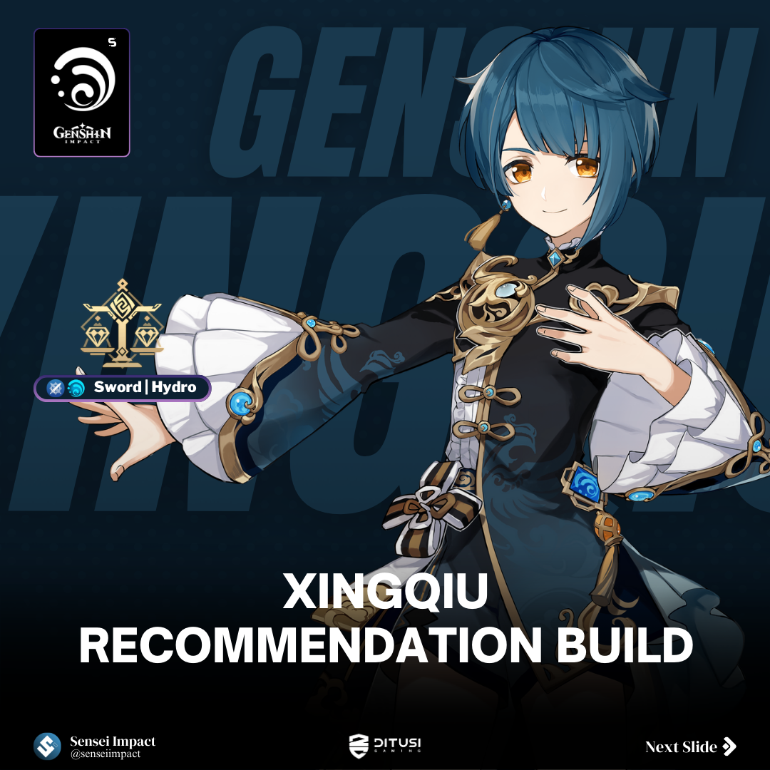 Xingqiu Recommendation Build Genshin Impact | HoYoLAB