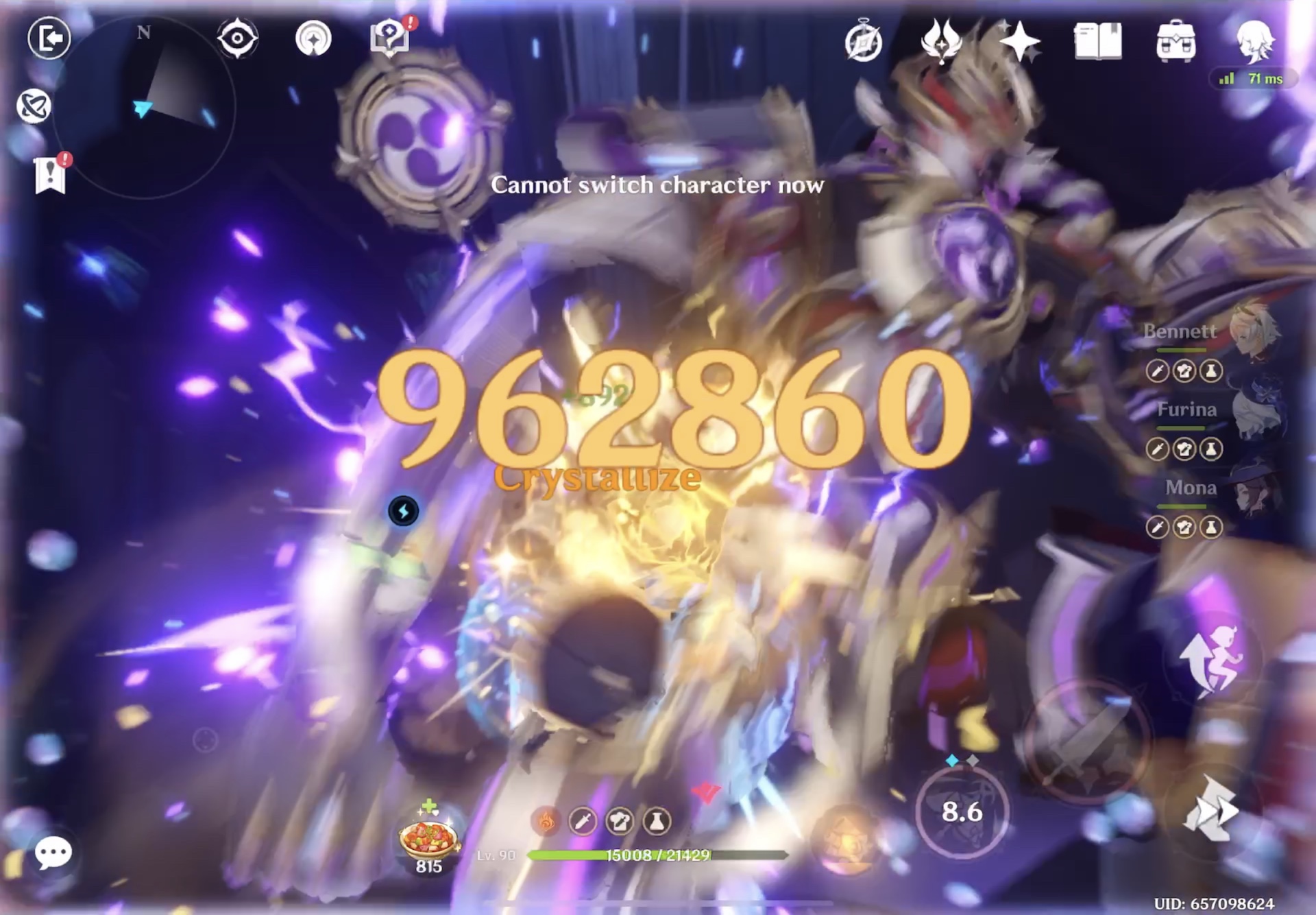 my navia’s highest damage! (c0 damage) Genshin Impact | HoYoLAB