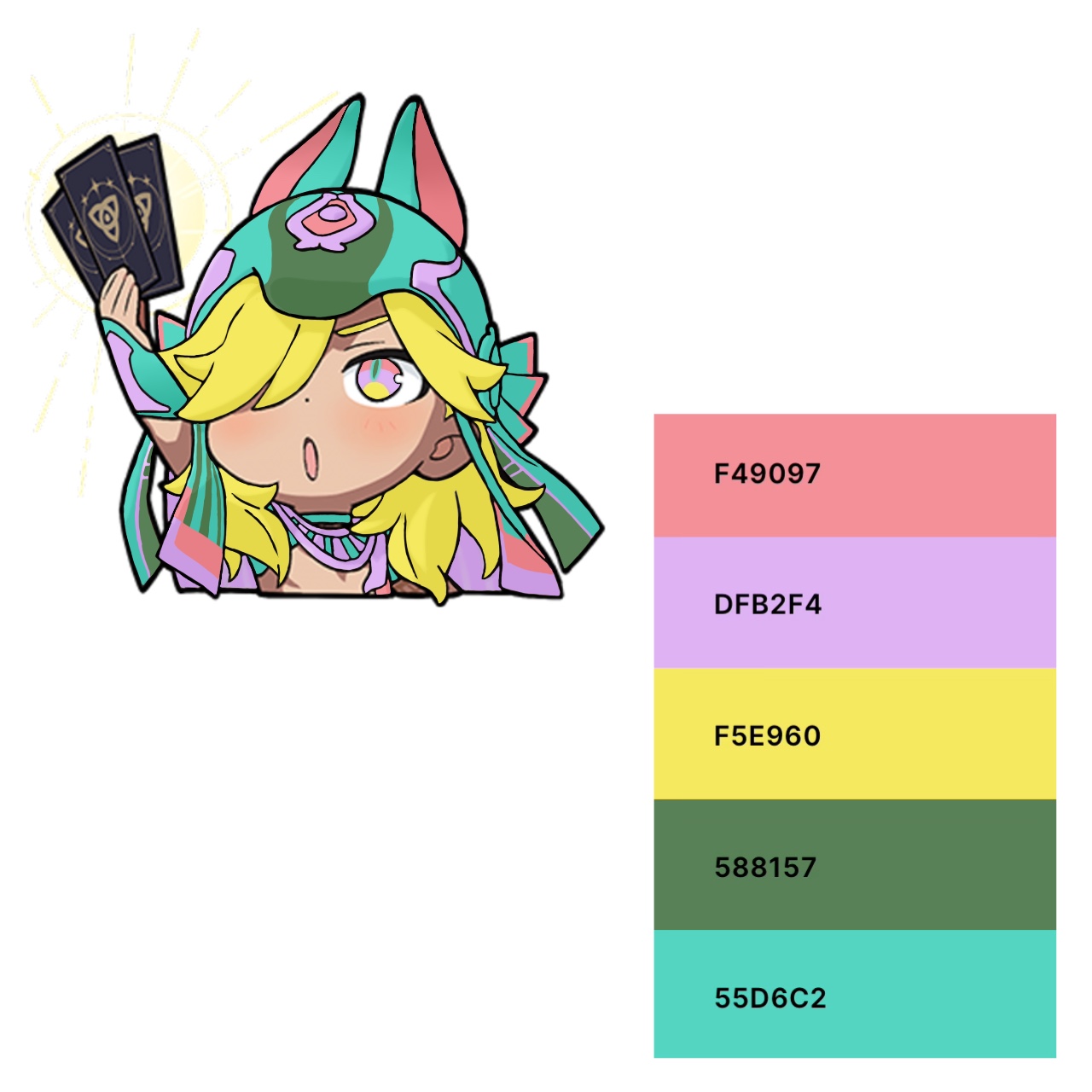 Cyno with a random colour palette!! Genshin Impact | HoYoLAB