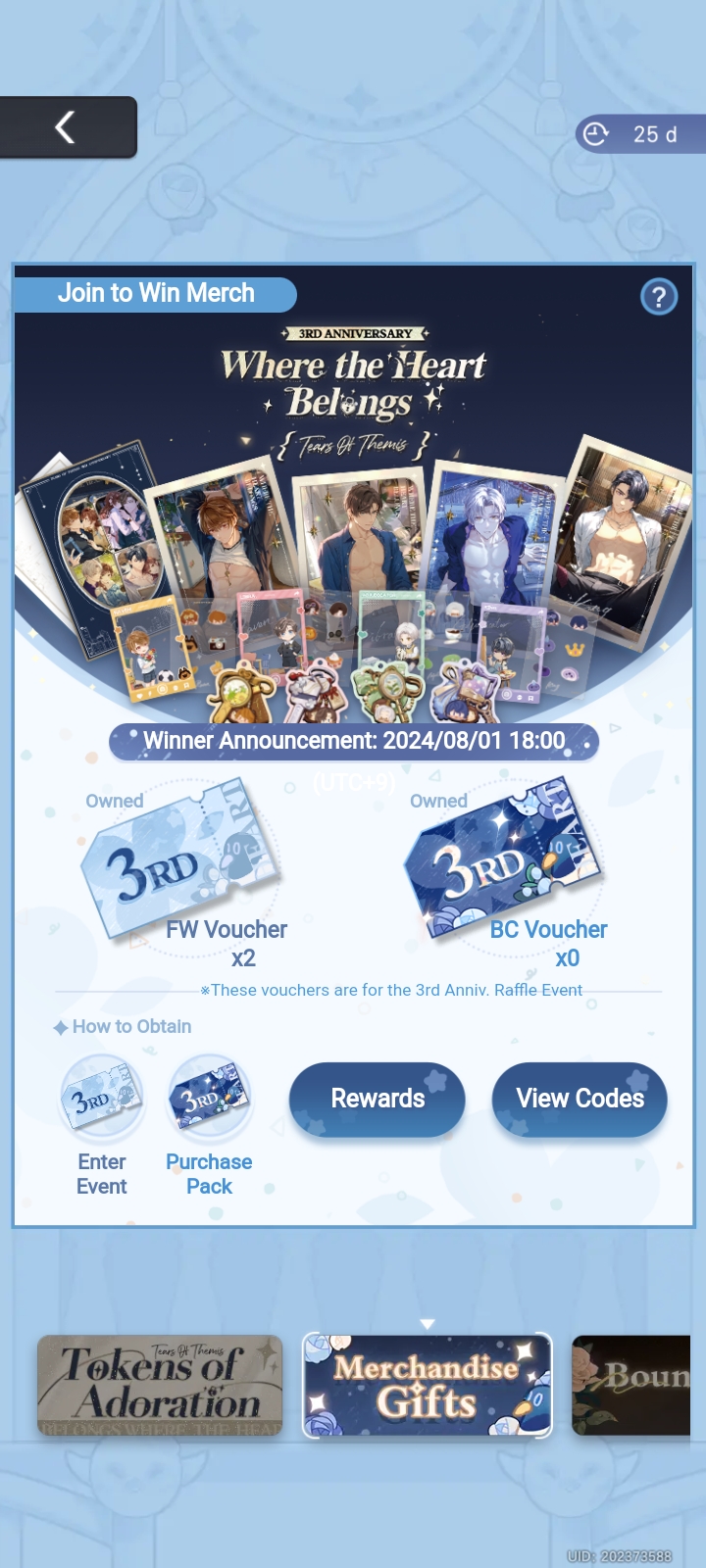 How does this raffle works? Tears of Themis | HoYoLAB