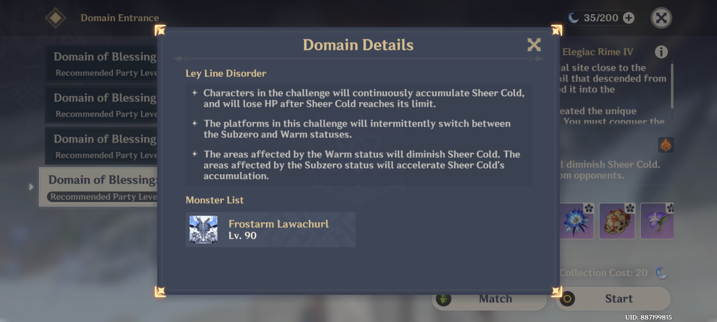 Blizzard strayer domain... change? Genshin Impact | HoYoLAB