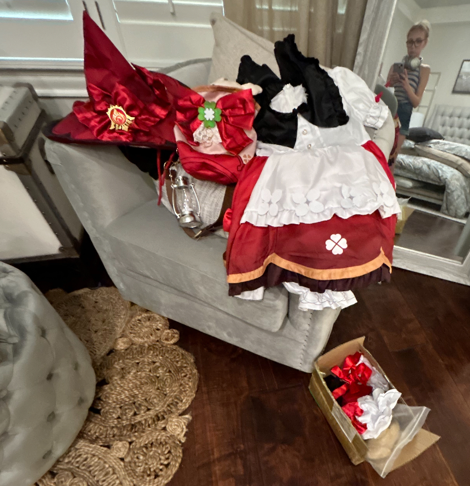 ️☘️💣My Klee cosplay so far for the Austin comicon ( I am going on ...