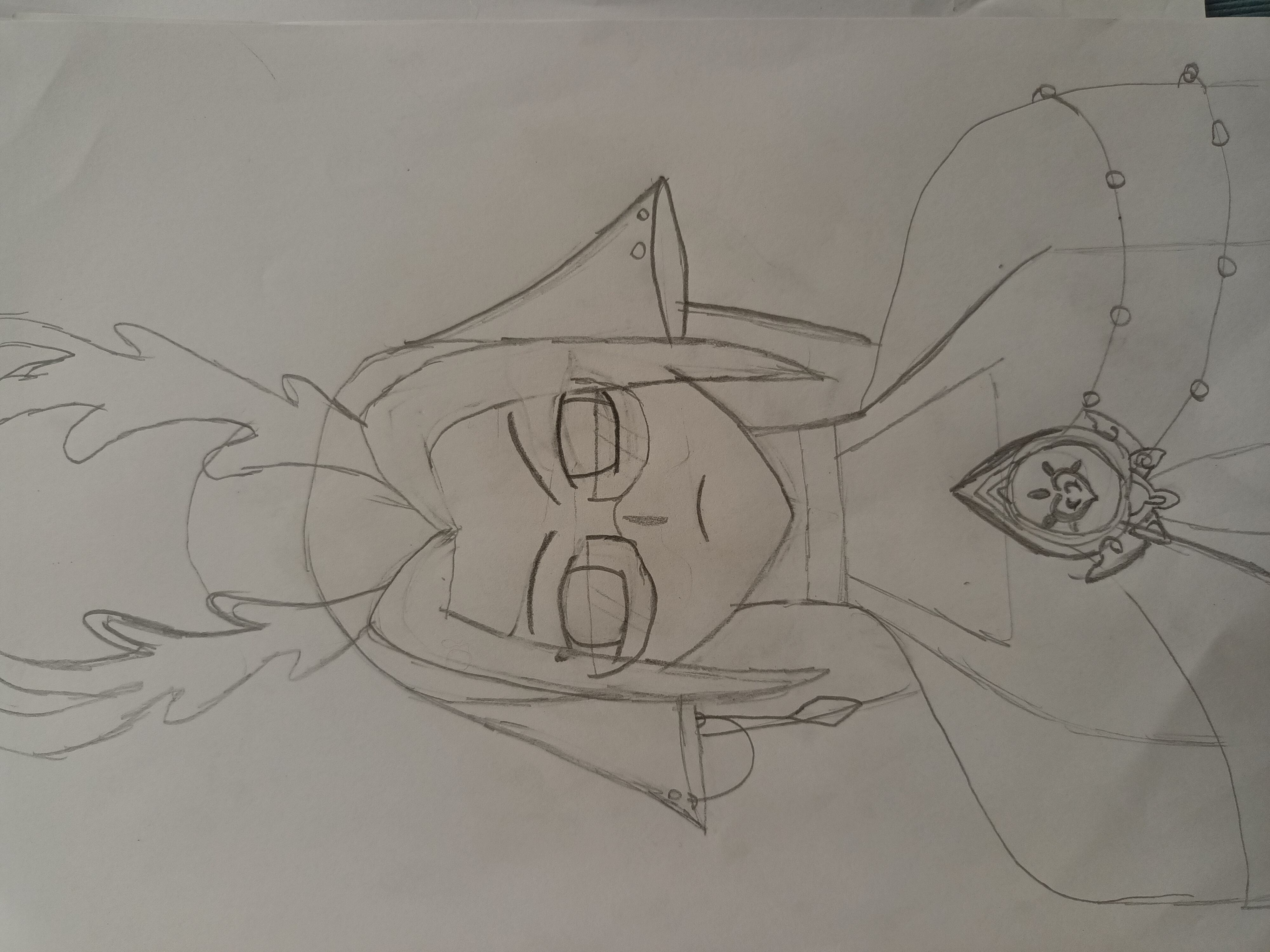 Aiden pencil drawing WIP Genshin Impact | HoYoLAB