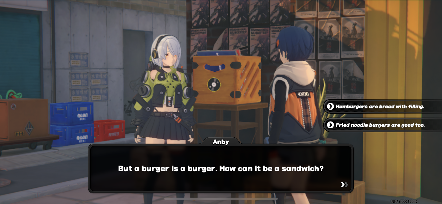 Anby & S11 Noodle-burger 🍜🍔 Zenless Zone Zero | HoYoLAB
