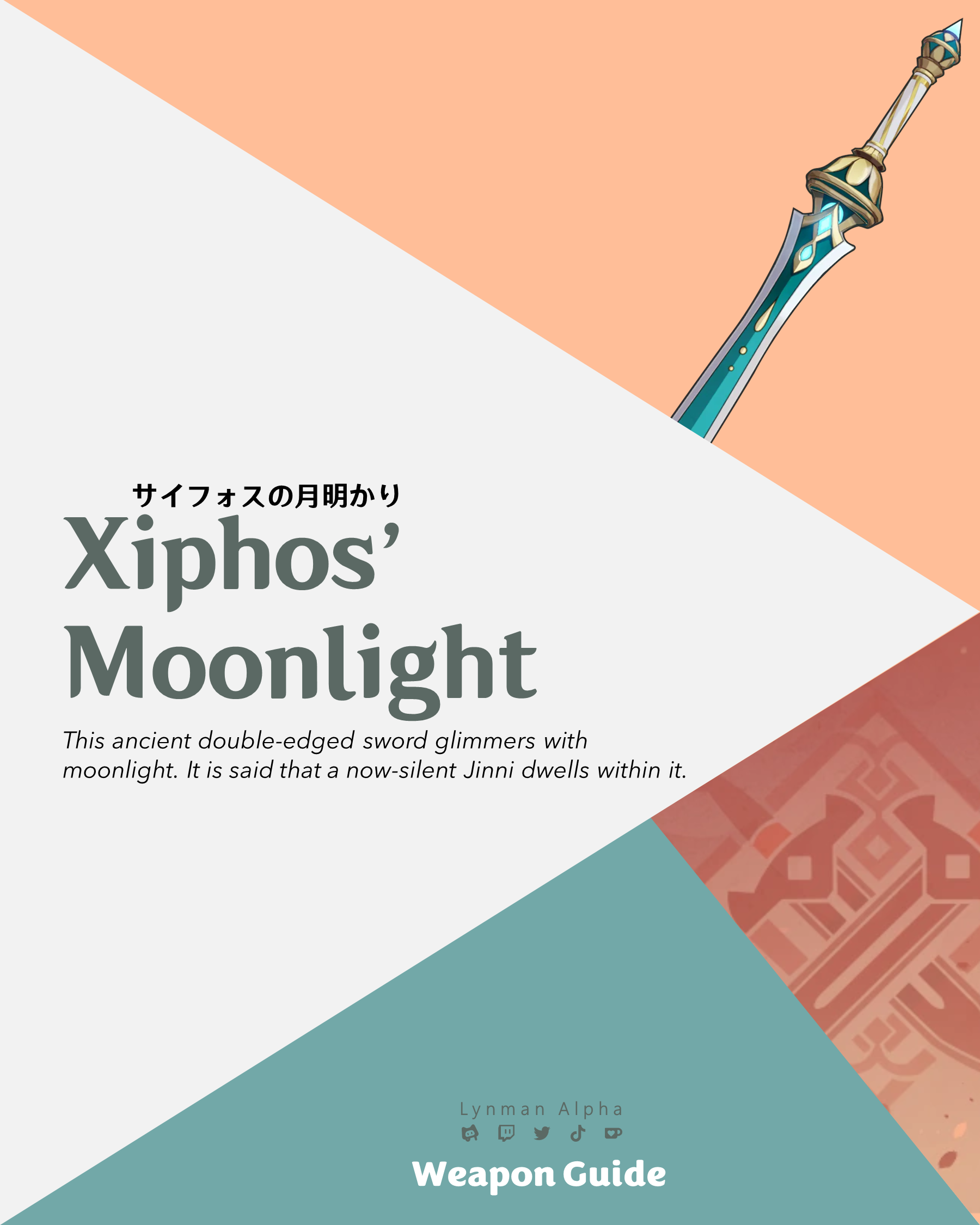 Xiphos’ Moonlight | Genshin Impact Weapon Guide Genshin Impact | HoYoLAB