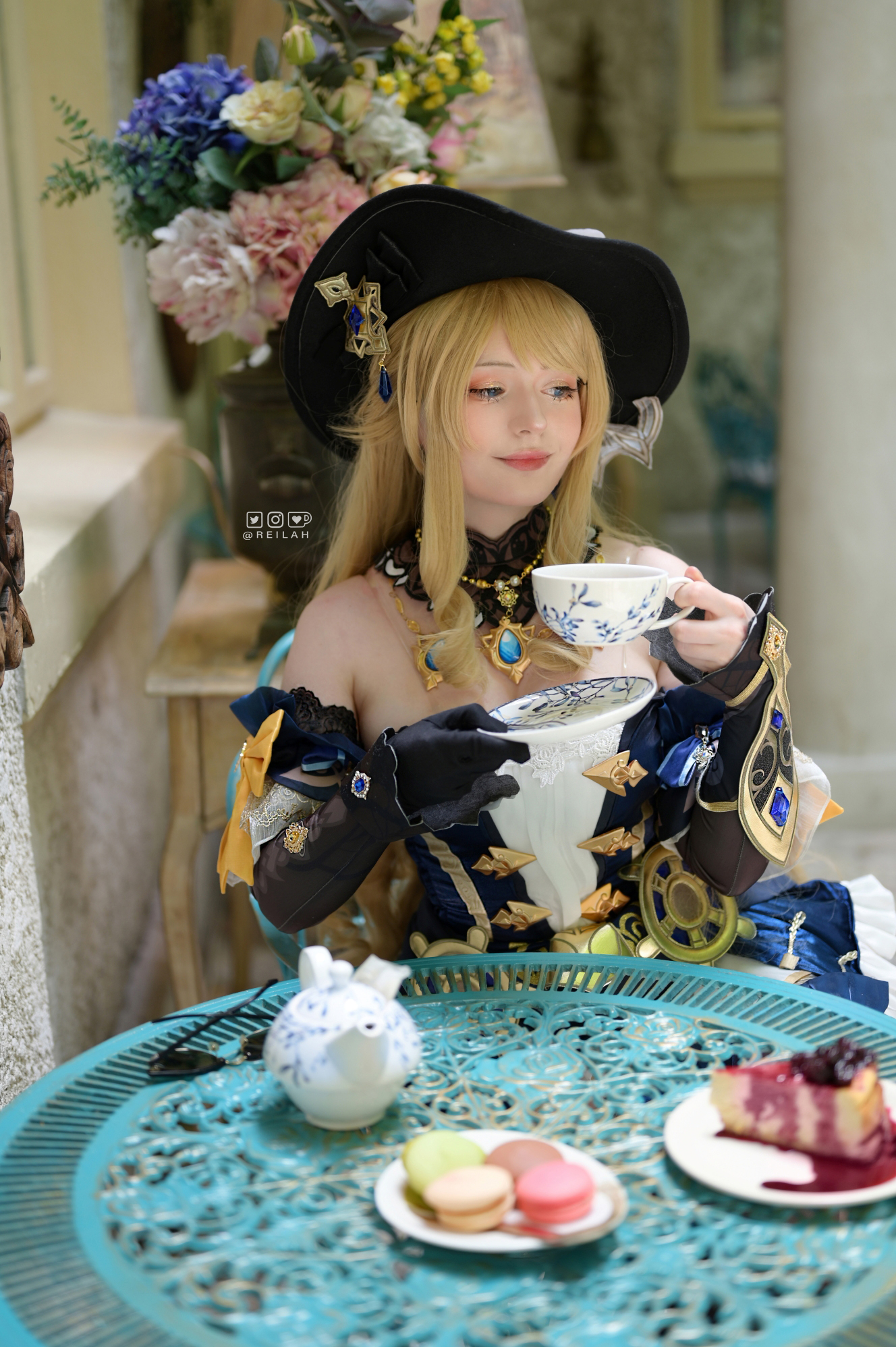 My Navia cosplay 💛@Reilah Genshin Impact | HoYoLAB