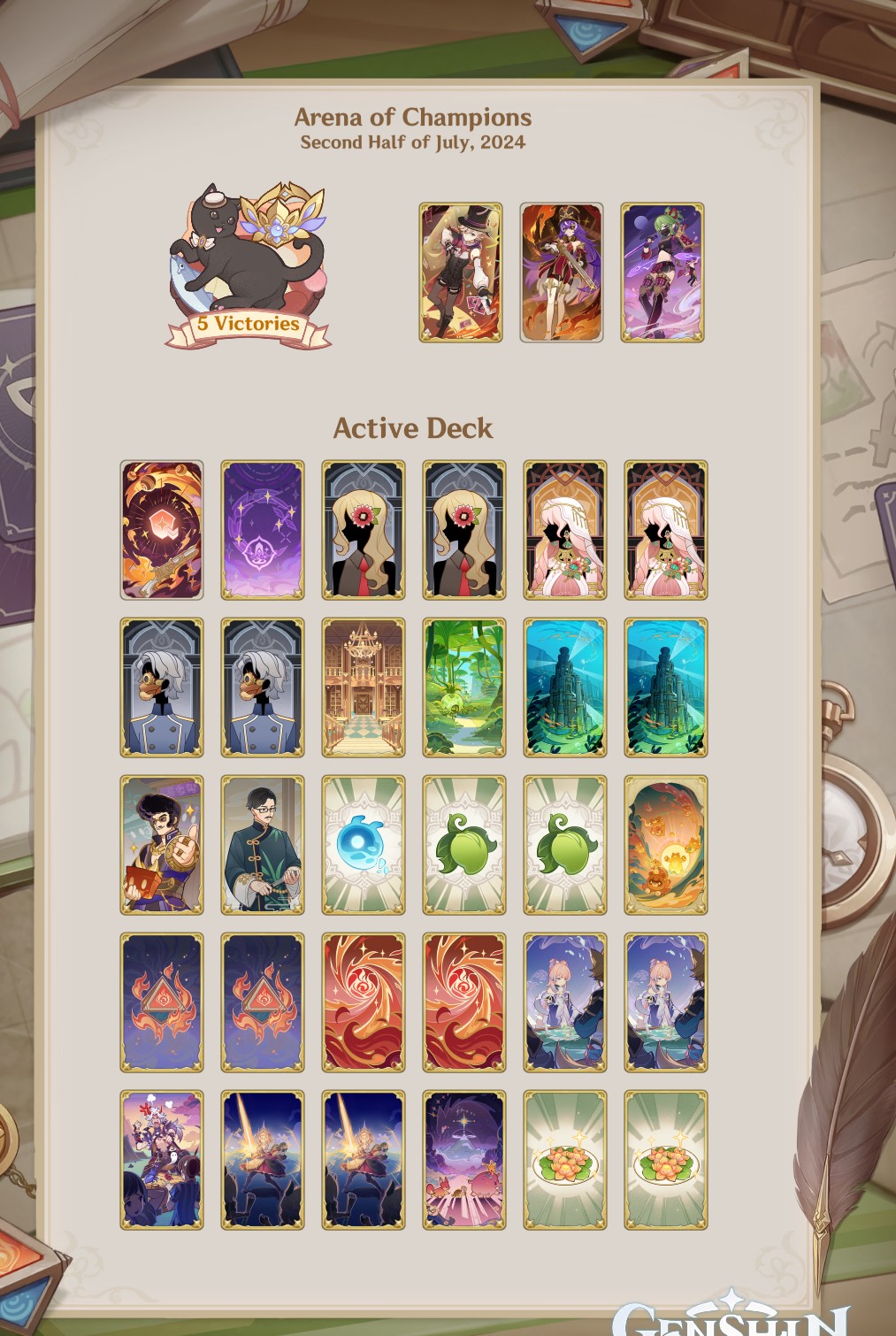 Chevreuse Overload deck Genshin Impact | HoYoLAB