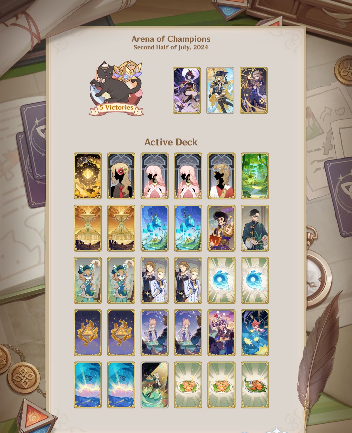 Navia Crystalize Deck Genshin Impact | HoYoLAB