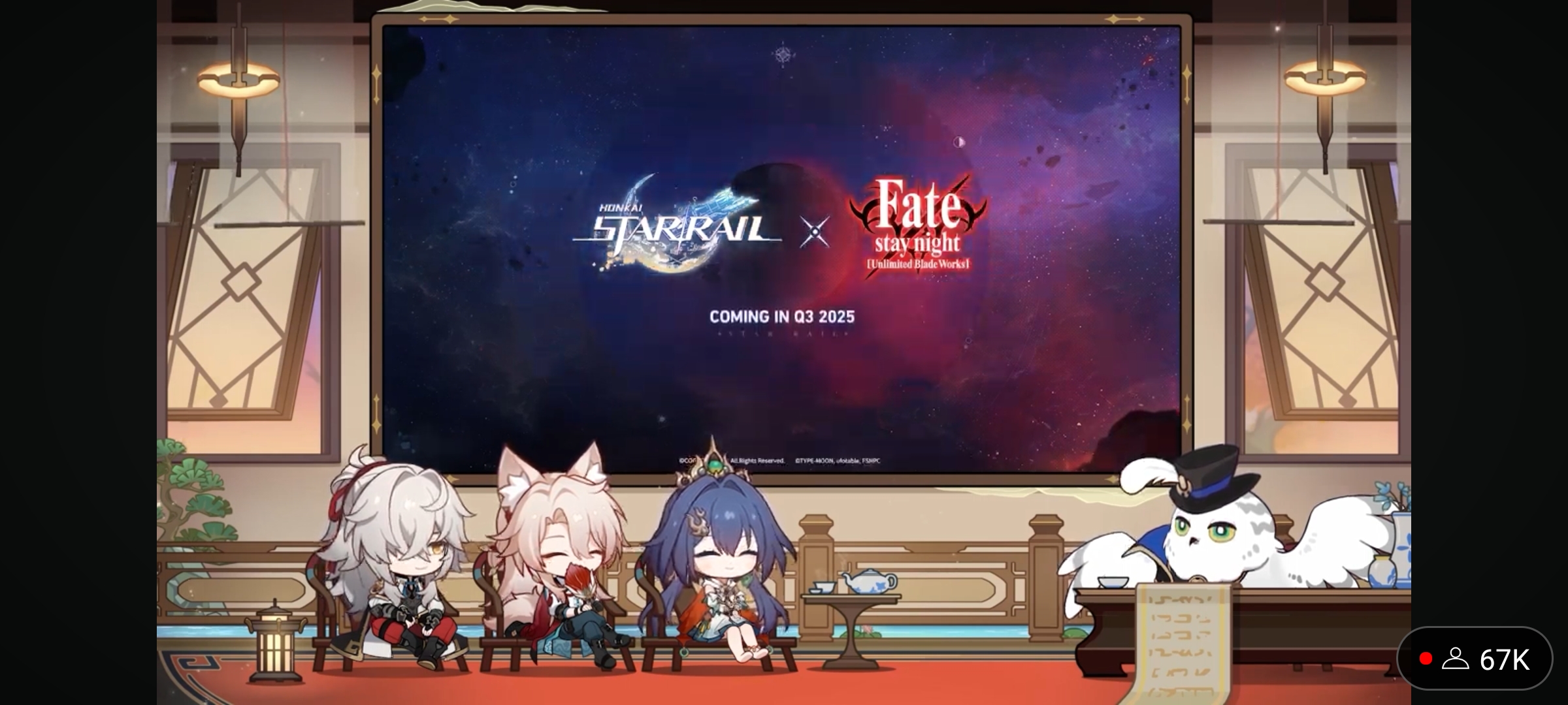 [BIG NEWS!] HSR X FATE STAY NIGHT! Honkai: Star Rail | HoYoLAB