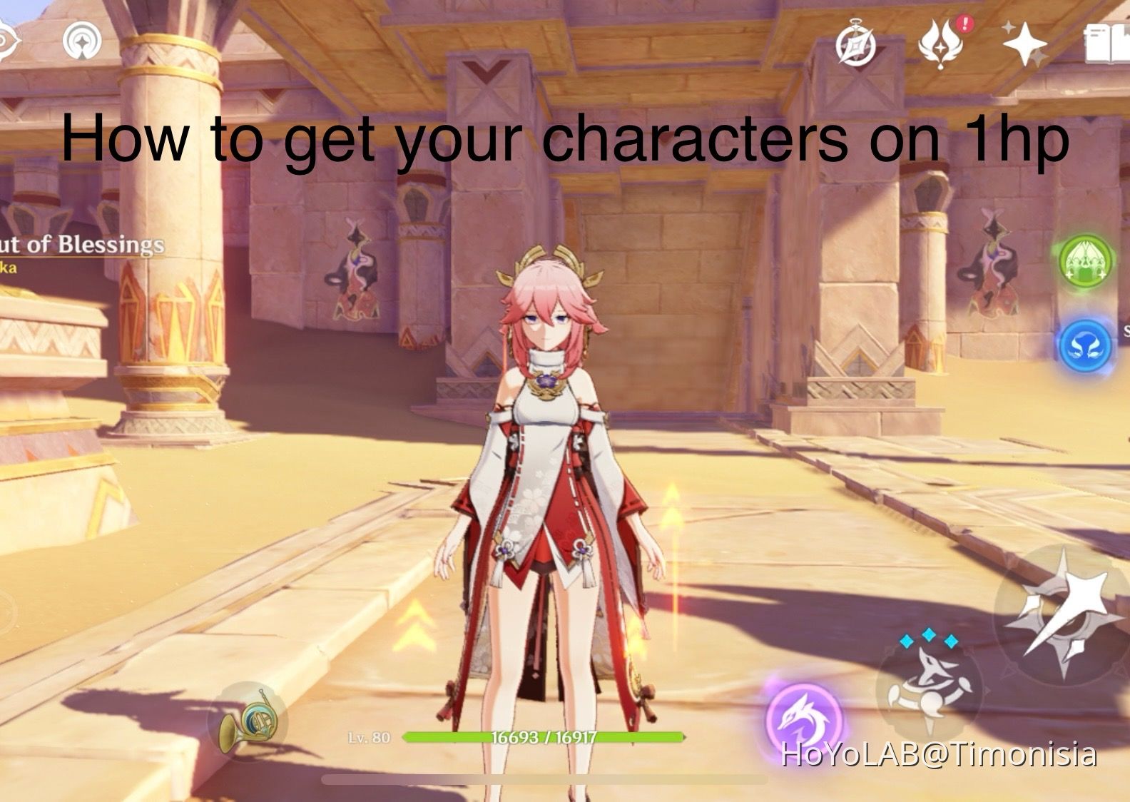 Guide to get your character on 1hp Genshin Impact | HoYoLAB