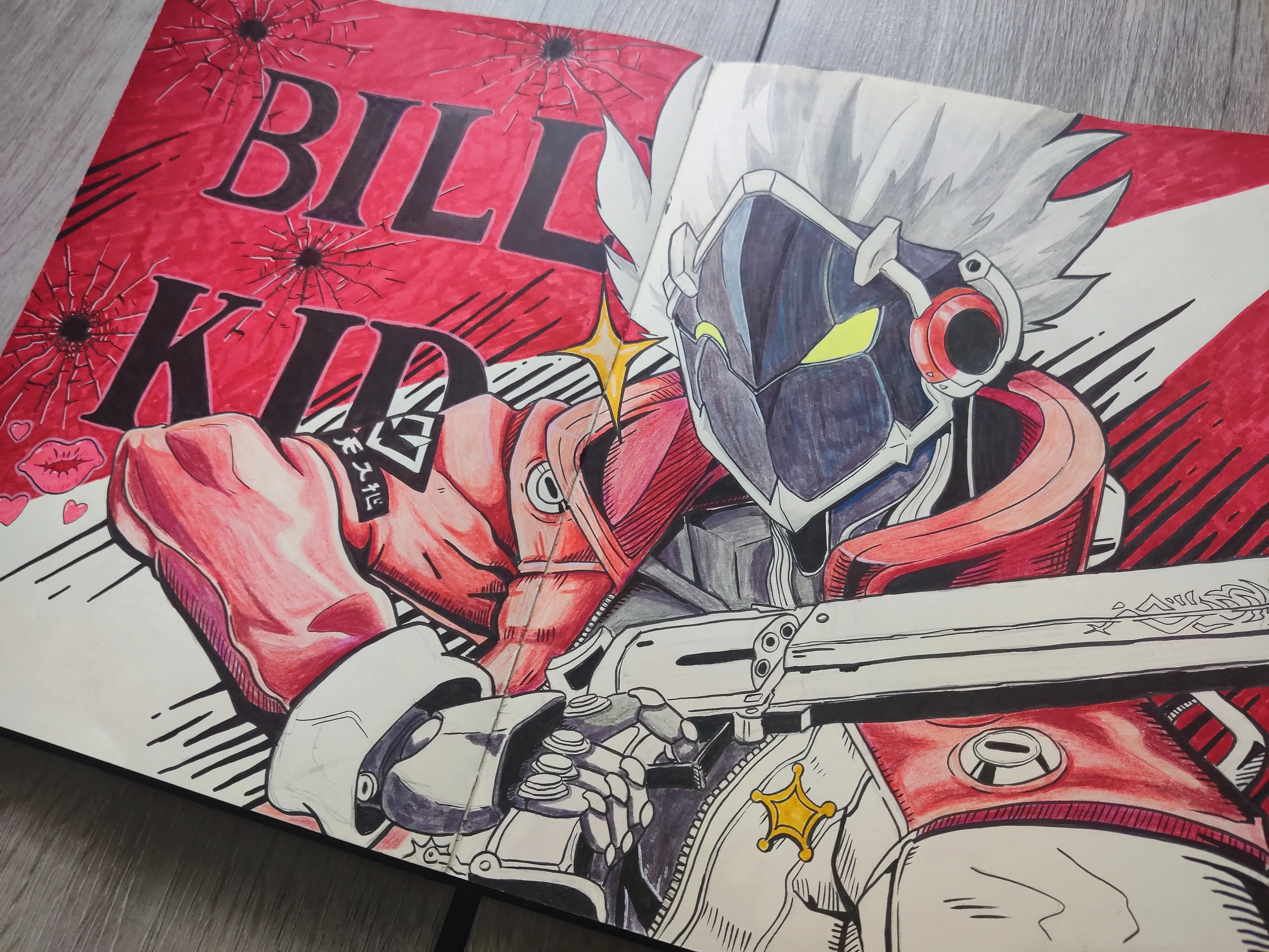 Billy Kid fanart WIP part 2 Zenless Zone Zero | HoYoLAB