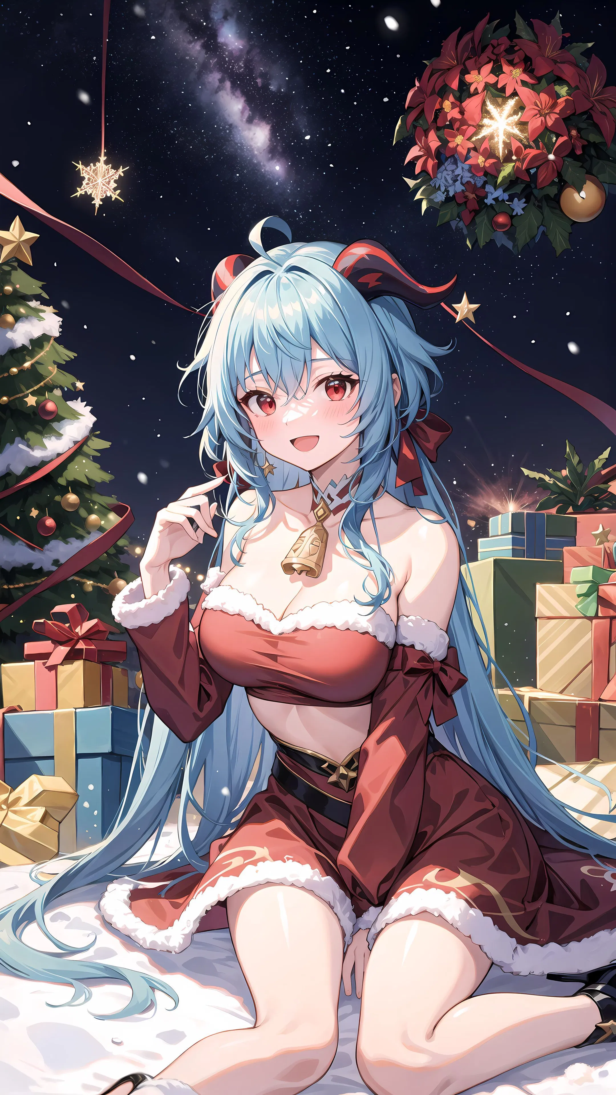 Ganyu Christmas in July 🎁 Genshin Impact | HoYoLAB