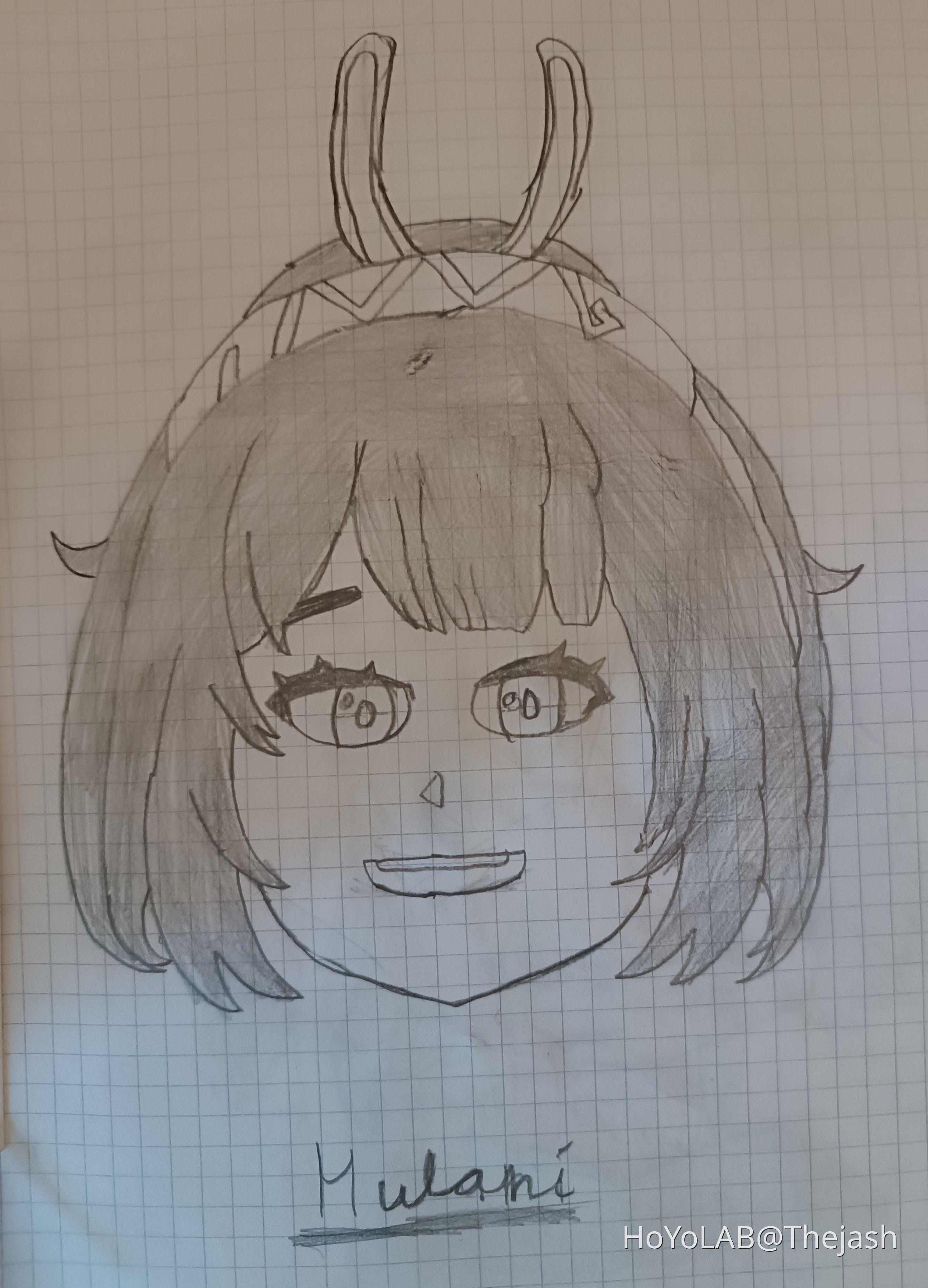 I tried my best to draw Mulani. Genshin Impact | HoYoLAB