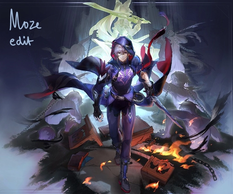 If Moze were a 5* (splash art rendering) Honkai: Star Rail | HoYoLAB