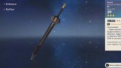 The rarest weapon Genshin Impact | HoYoLAB