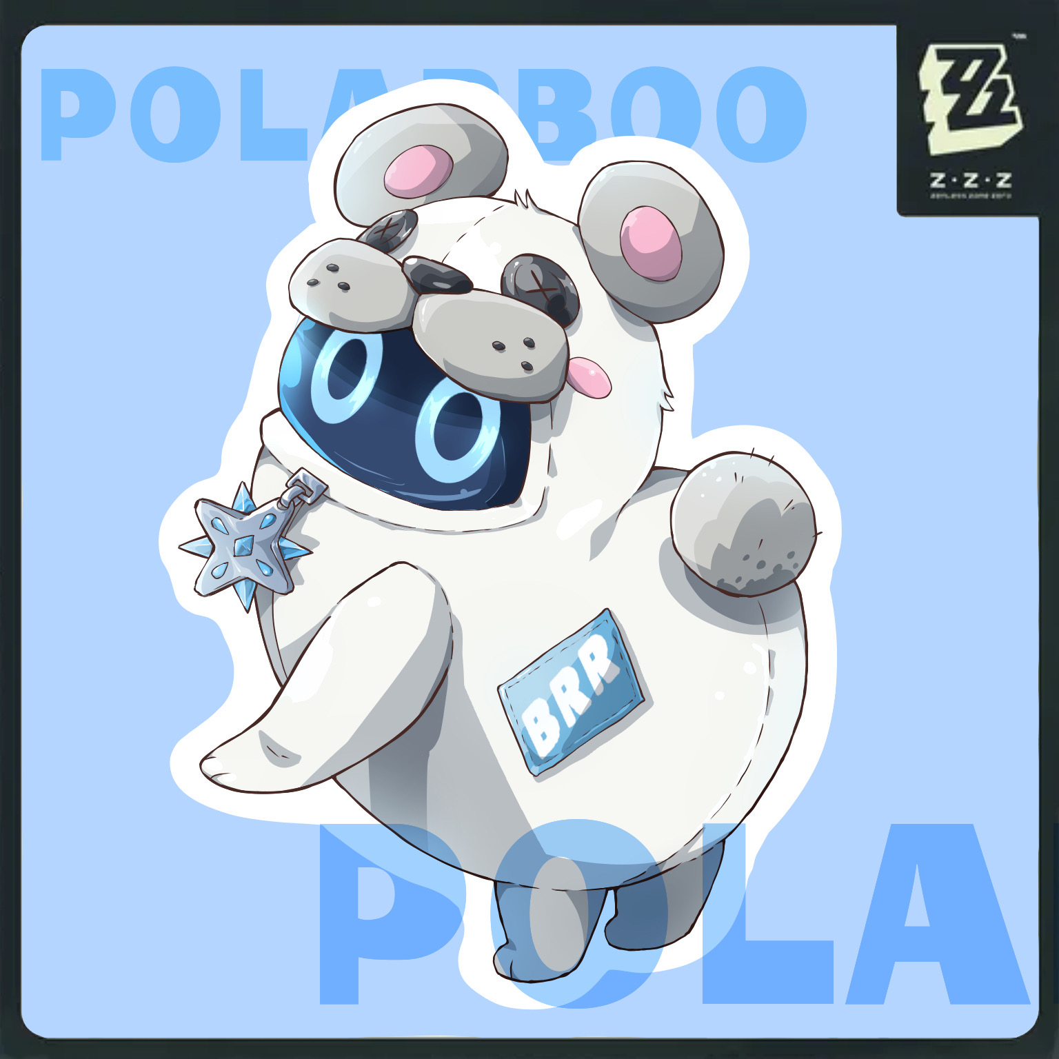 Polarboo! (Polar Bear Bangboo) Zenless Zone Zero | HoYoLAB